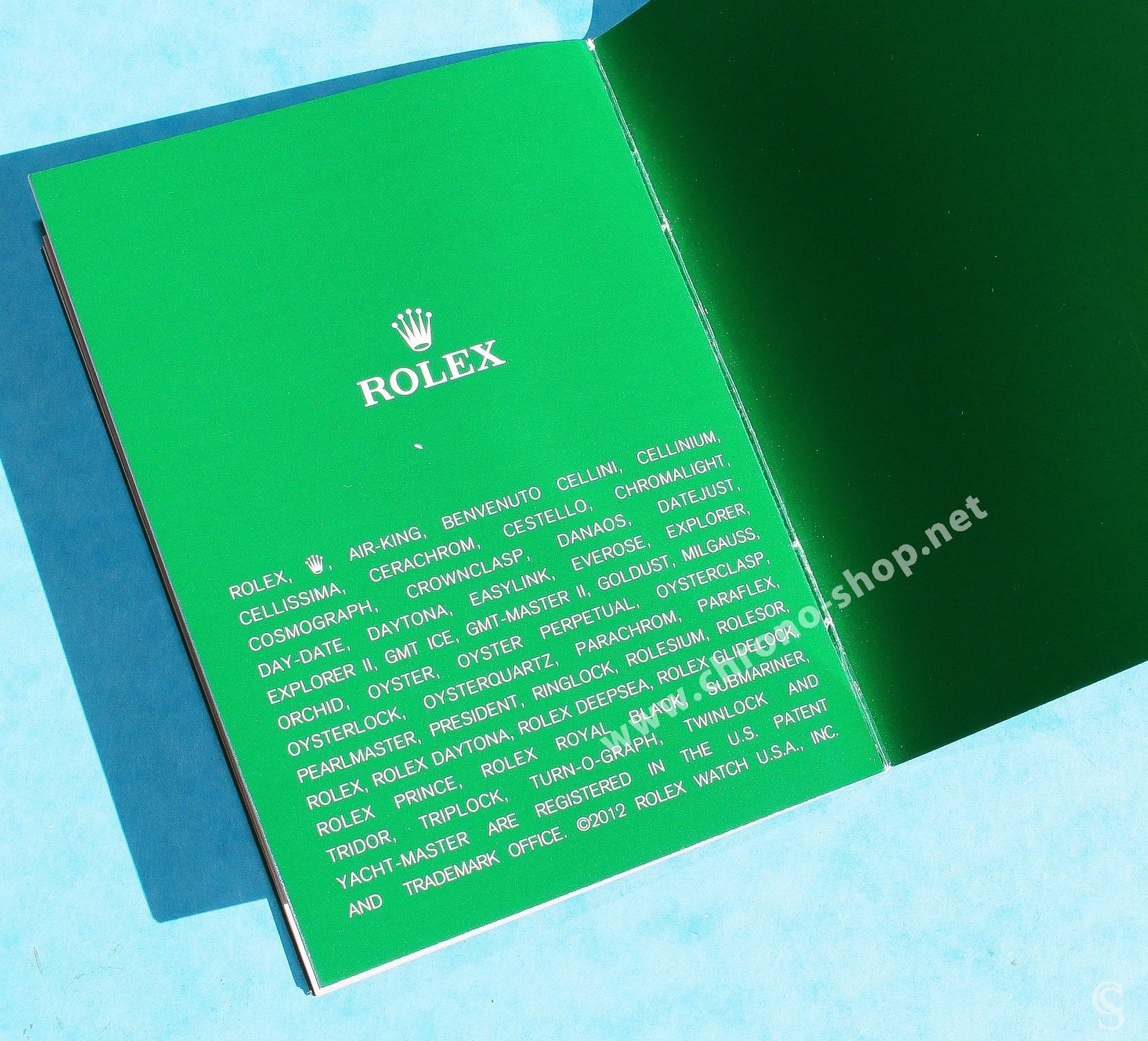 Rolex Rare Livret USA notice Revision Montres Rolex FACTORY SERVICE ...