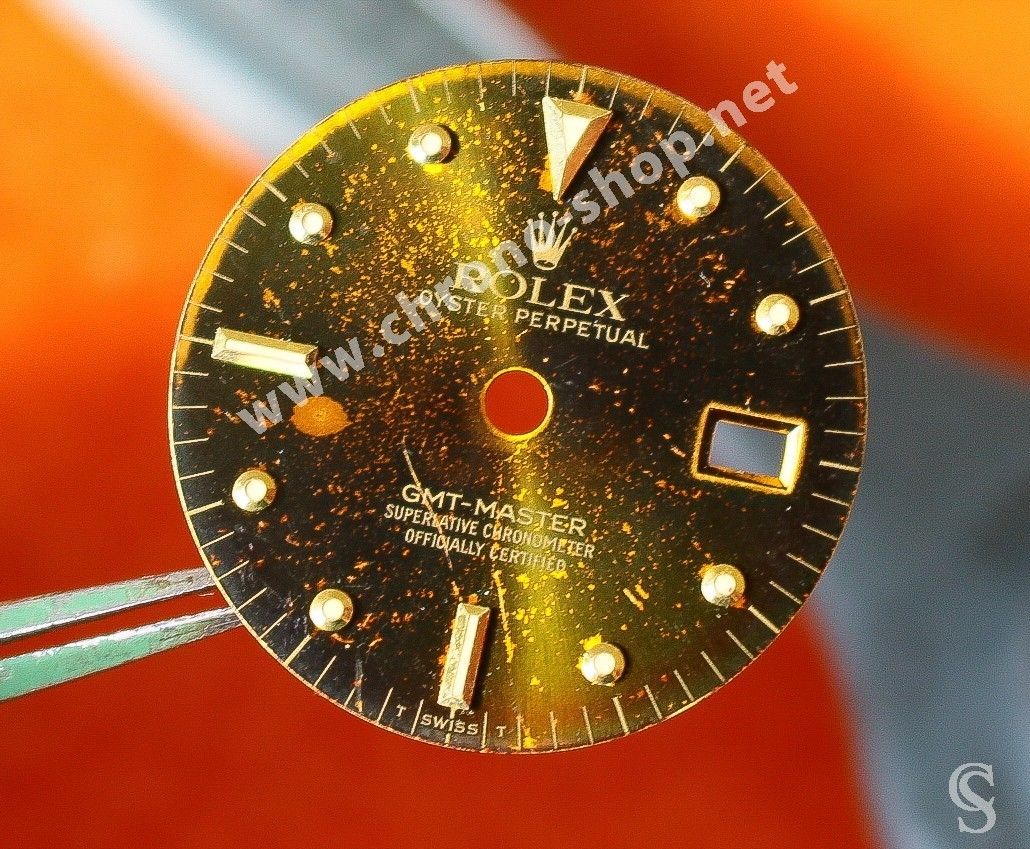 Rolex STARDUST Black Coca Cola color GMT MASTER NIPPLE DIAL WATCH ...