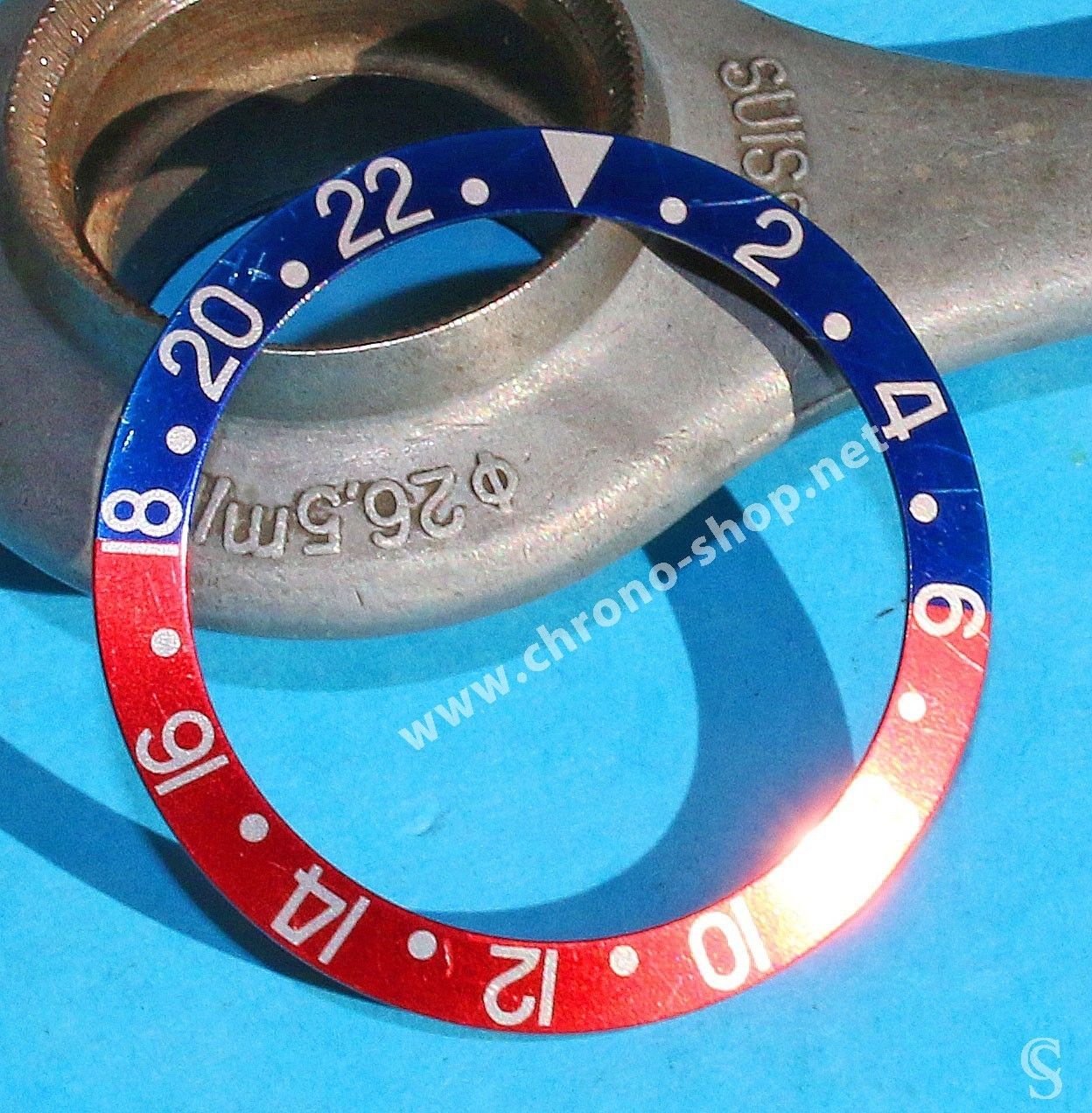 Vintage Faded Rolex Factory 1675, 16750 GMT Master Blue/Red PEPSI color ...