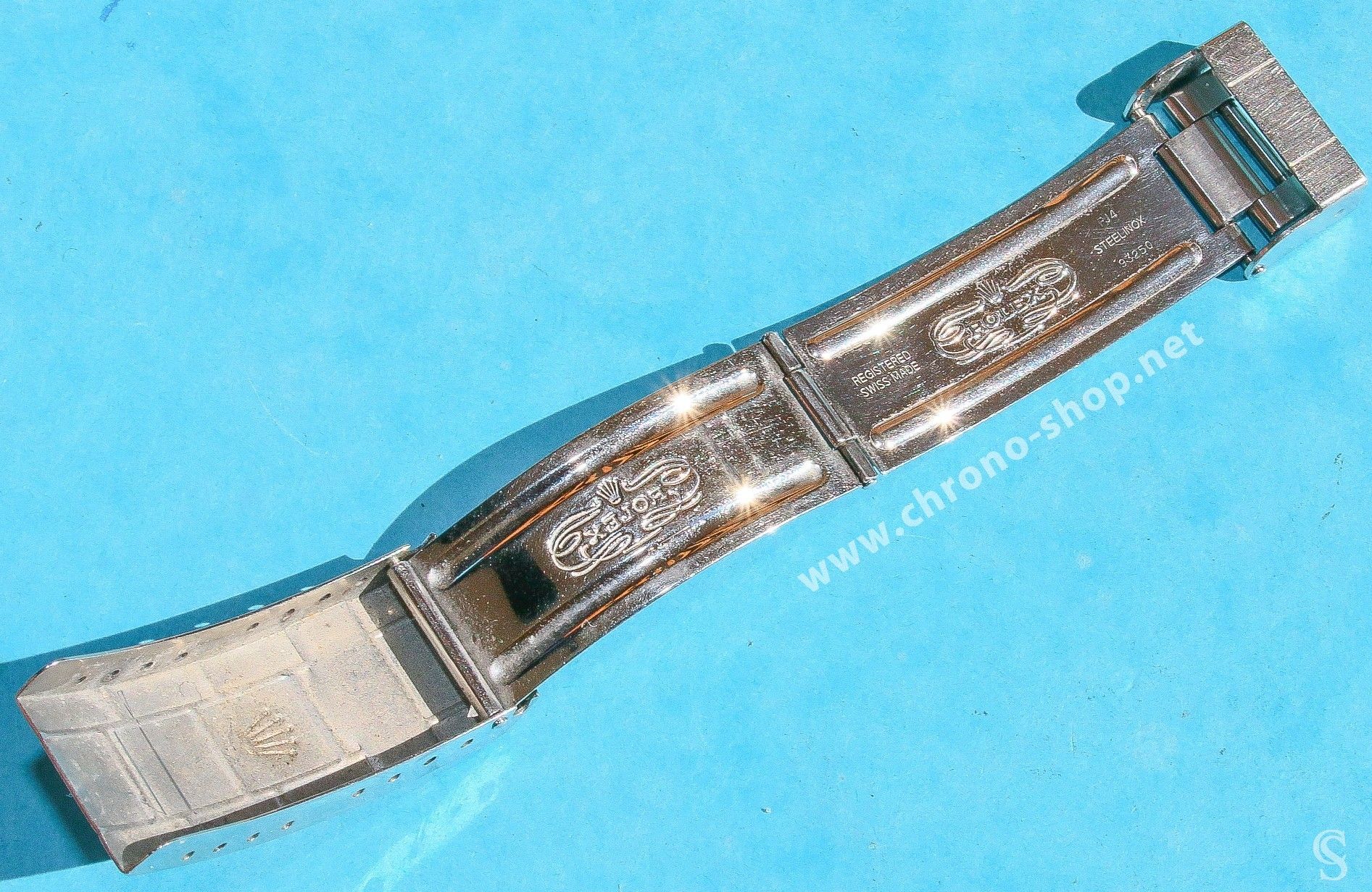 ROLEX FERMOIR DÉPLOYANT ACIER 904L 2008 SUBMARINER DATE 93250 BRACELET ...