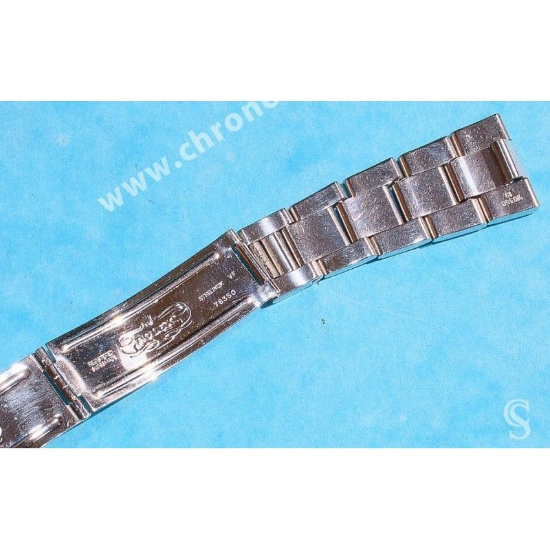 ROLEX 1981 VINTAGE WATCH BRACELET Ref 78350 19mm OYSTERBAND VF CODE