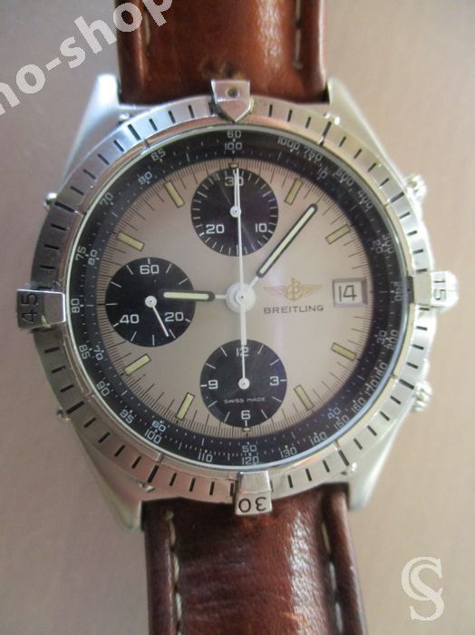 Breitling Rare White Chronograph watch hand Chronomat, windriders, J ...