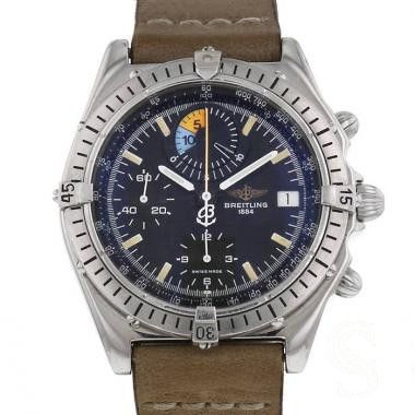 Breitling Rare White Chronograph watch hand Chronomat, windriders, J ...