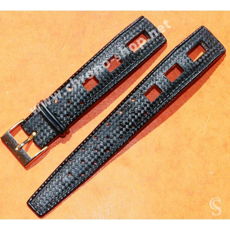 Genuine 70's 17mm Tropic Style Ref 7618 Swiss dive watch strap bracelet ...