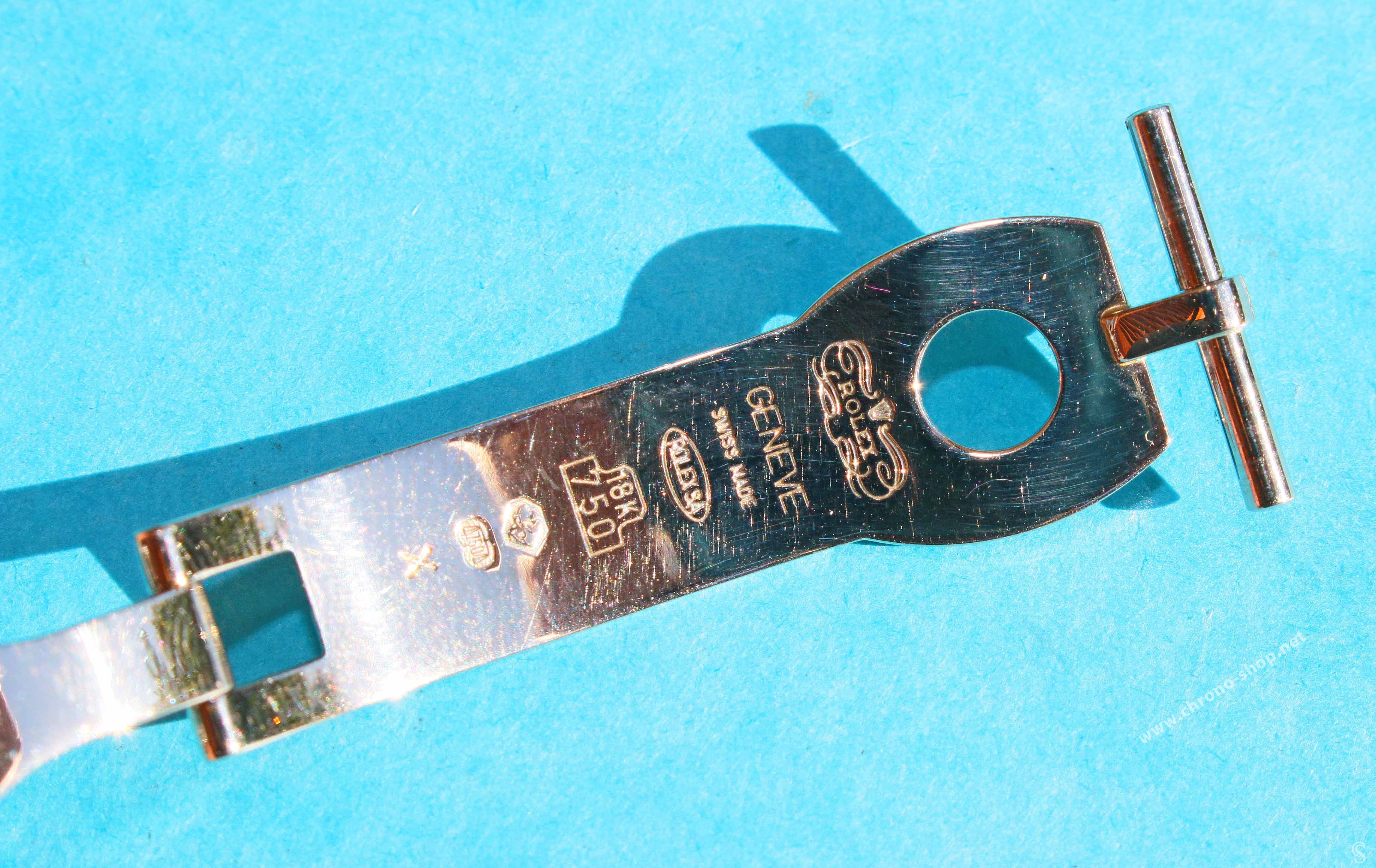 Rolex Original 18k White Gold Cellini Folding 16mm Clasp, deployment ...