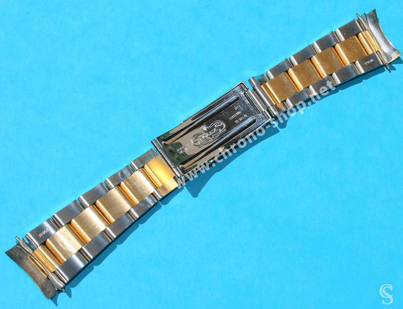ROLEX 1990 BRACELET 20mm 78363-18 / 403 OR ACIER 16753, 16713 Datejust ...