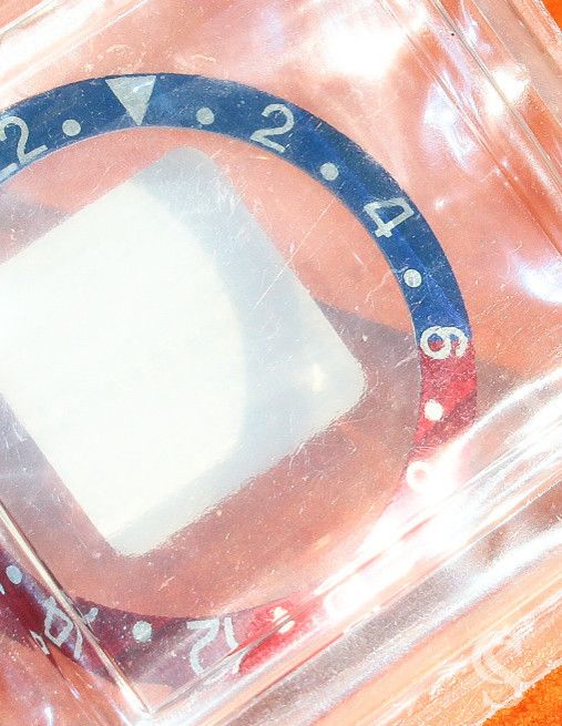 ROLEX Vintage N.O.S Factory 1675,16750 GMT Master Blue/Red PEPSI color ...