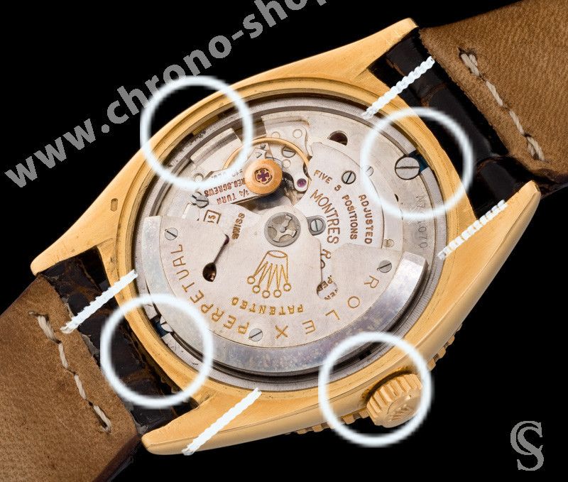 Rolex Rare 60's Vintage Watch CASING RING calibre, automatic movement ...