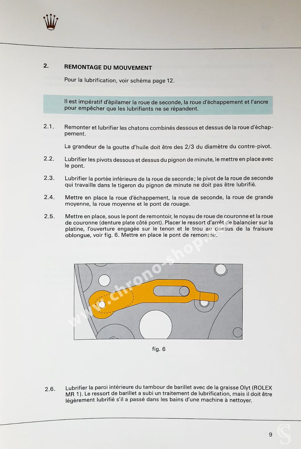 Rolex Tudor Collectable Rare Watch Technical Informations Manual Book ...