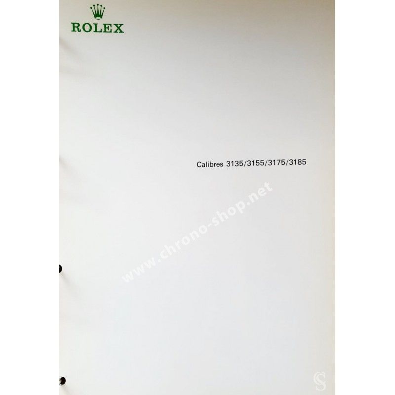 Rolex Tudor Collectable Rare Watch Technical Informations Manual Book ...