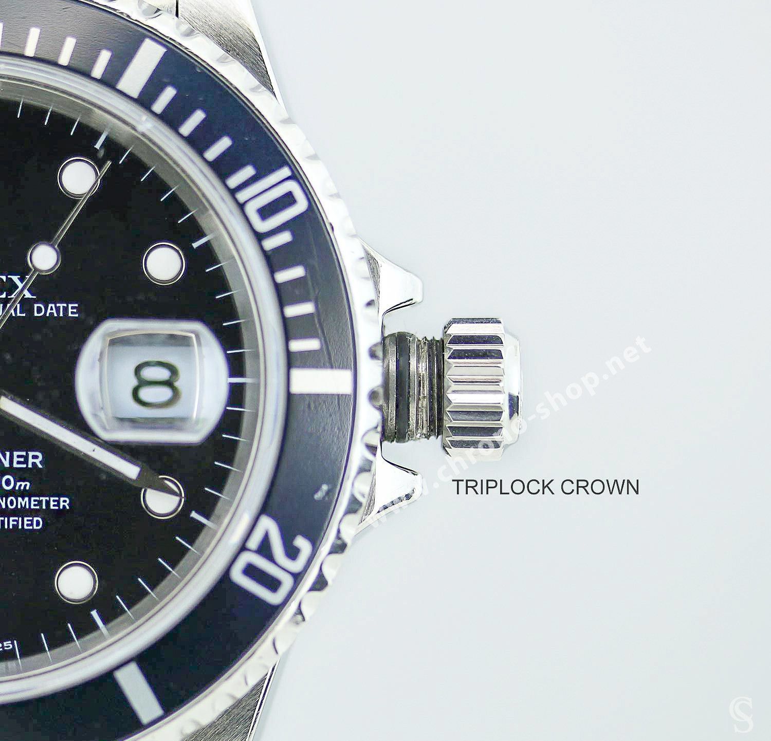 Rolex Triplock Crown & Tube Watch Submariner 5512, 5513, 1680, 1665 ...