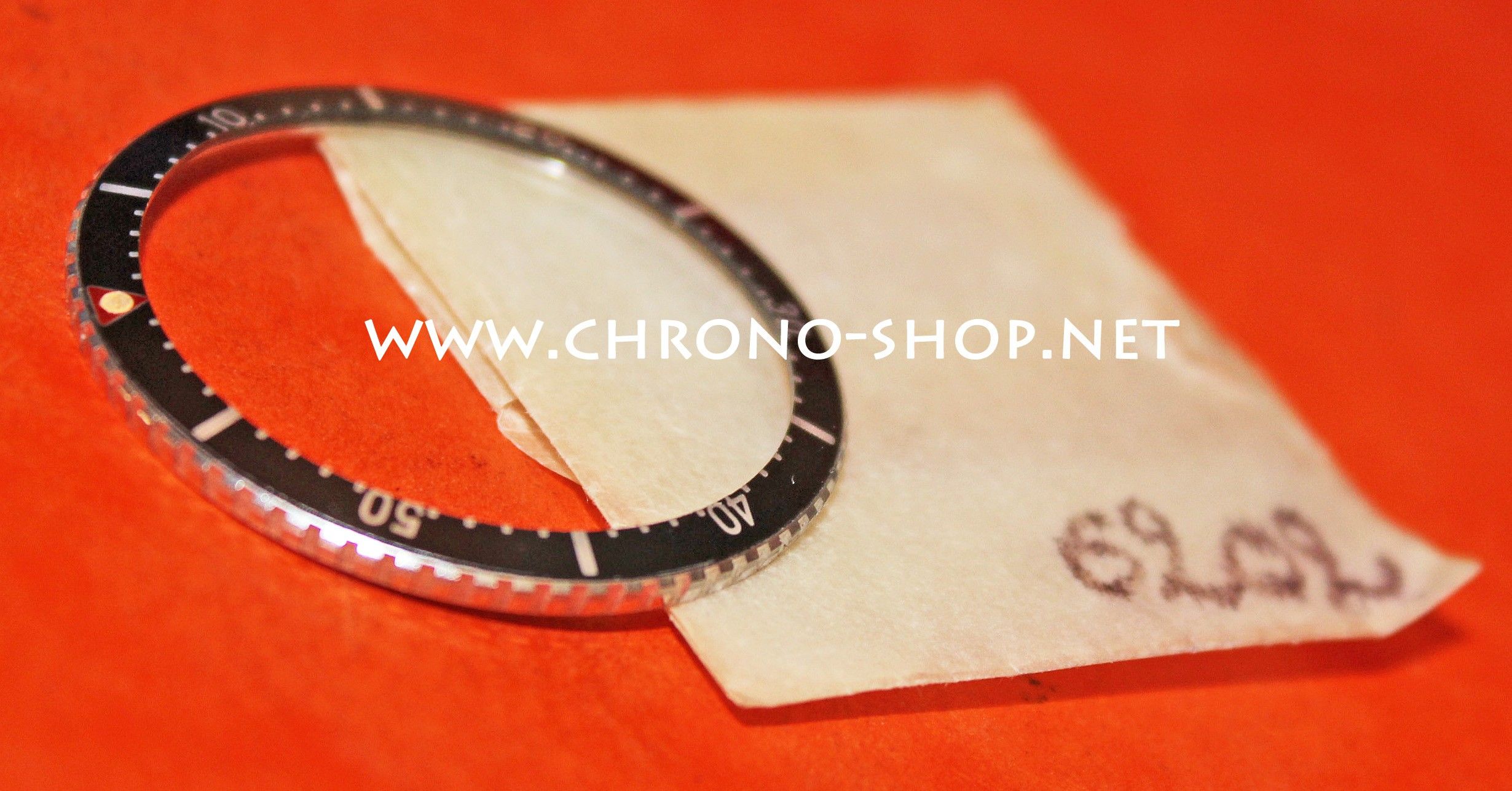 RARE ROLEX TURN-0-GRAPH 6202 WATCH BEZEL INSERT SSTEEL NEW WITH RED ...