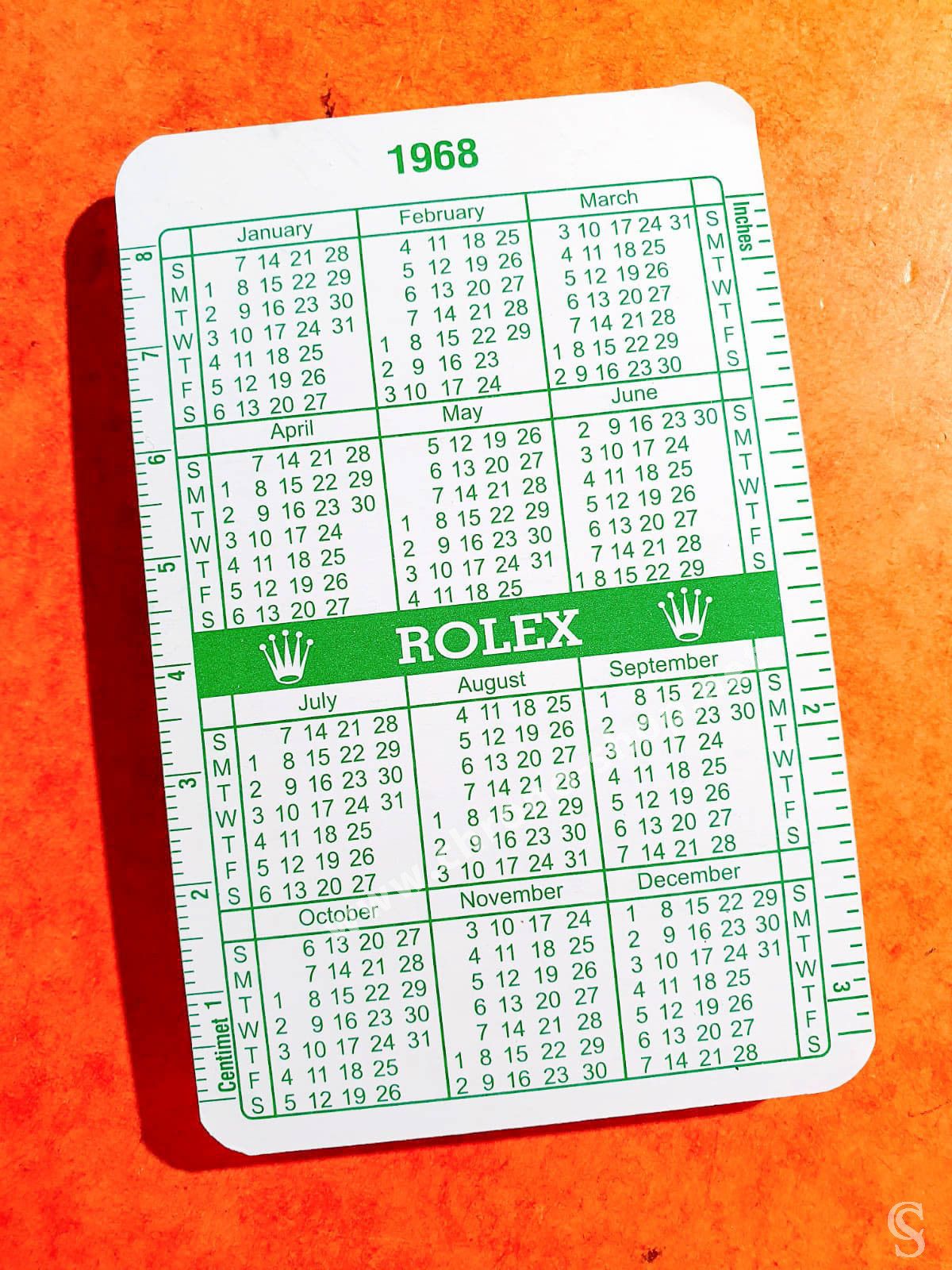 Rolex Goodie accessorie vintage Calendar, calendario Wristwatches all ...