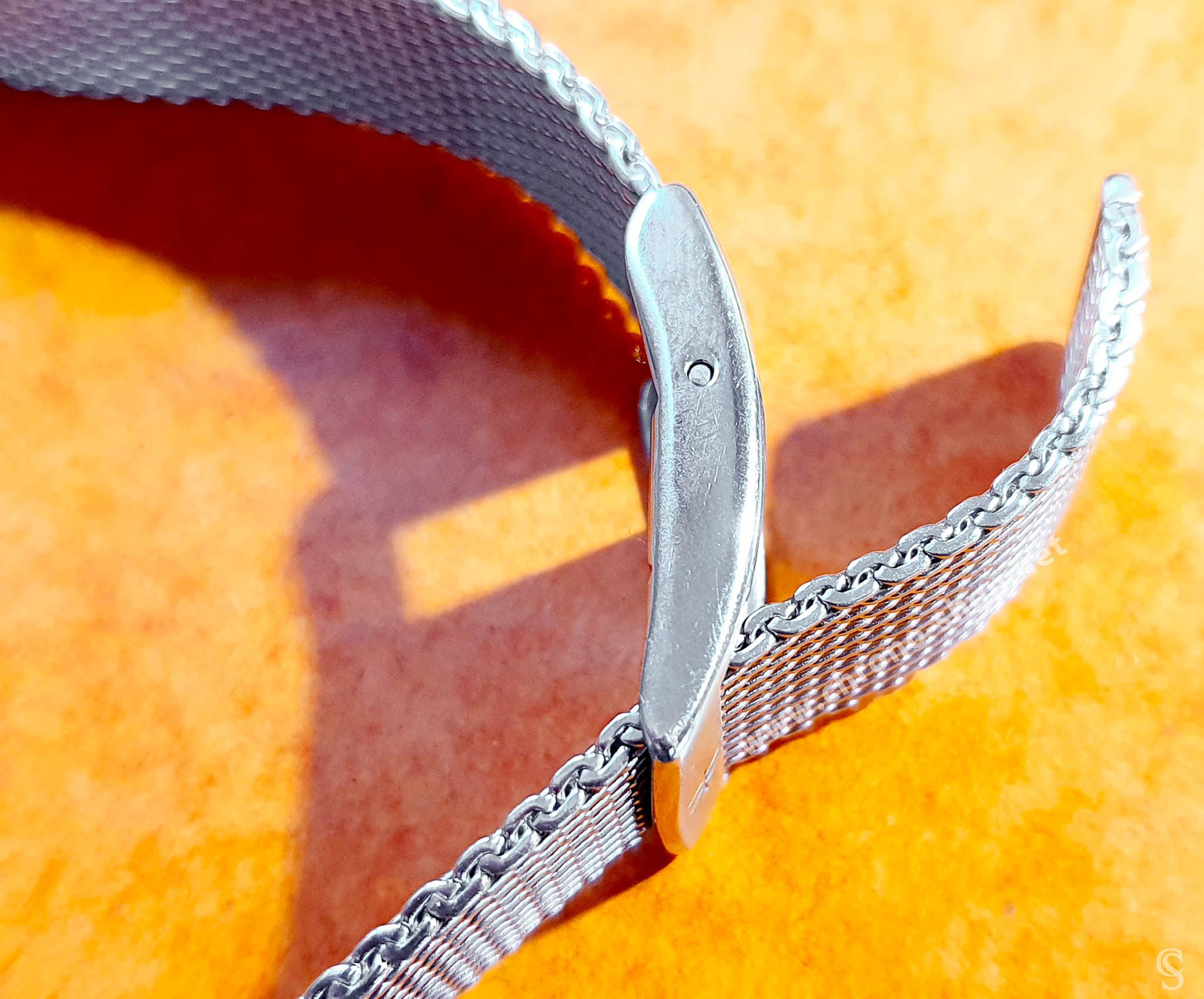 HAMILTON authentic & rare vintage milanese watch strap mesh bracelet ...