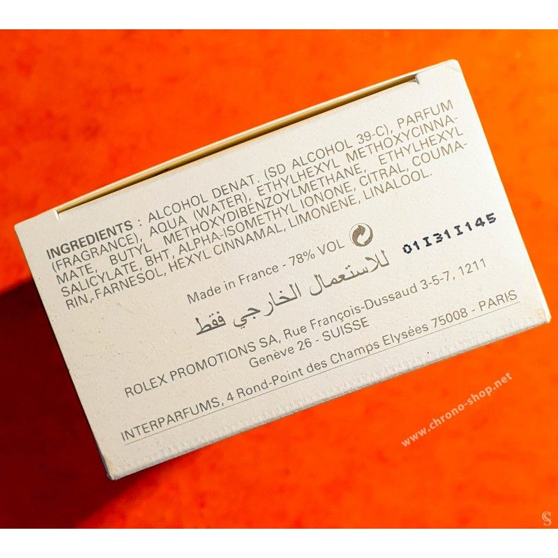 Rolex Rare Collector Original Eau De Parfum Green spray bottle perfume ...