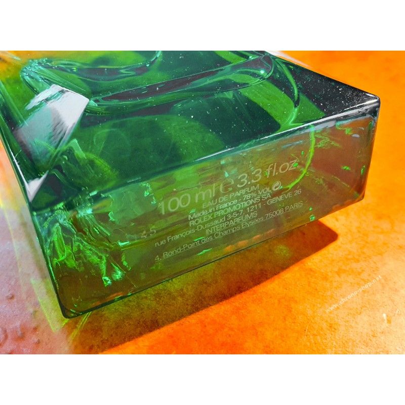 Rolex Rare Collector Original Eau De Parfum Green spray bottle perfume ...