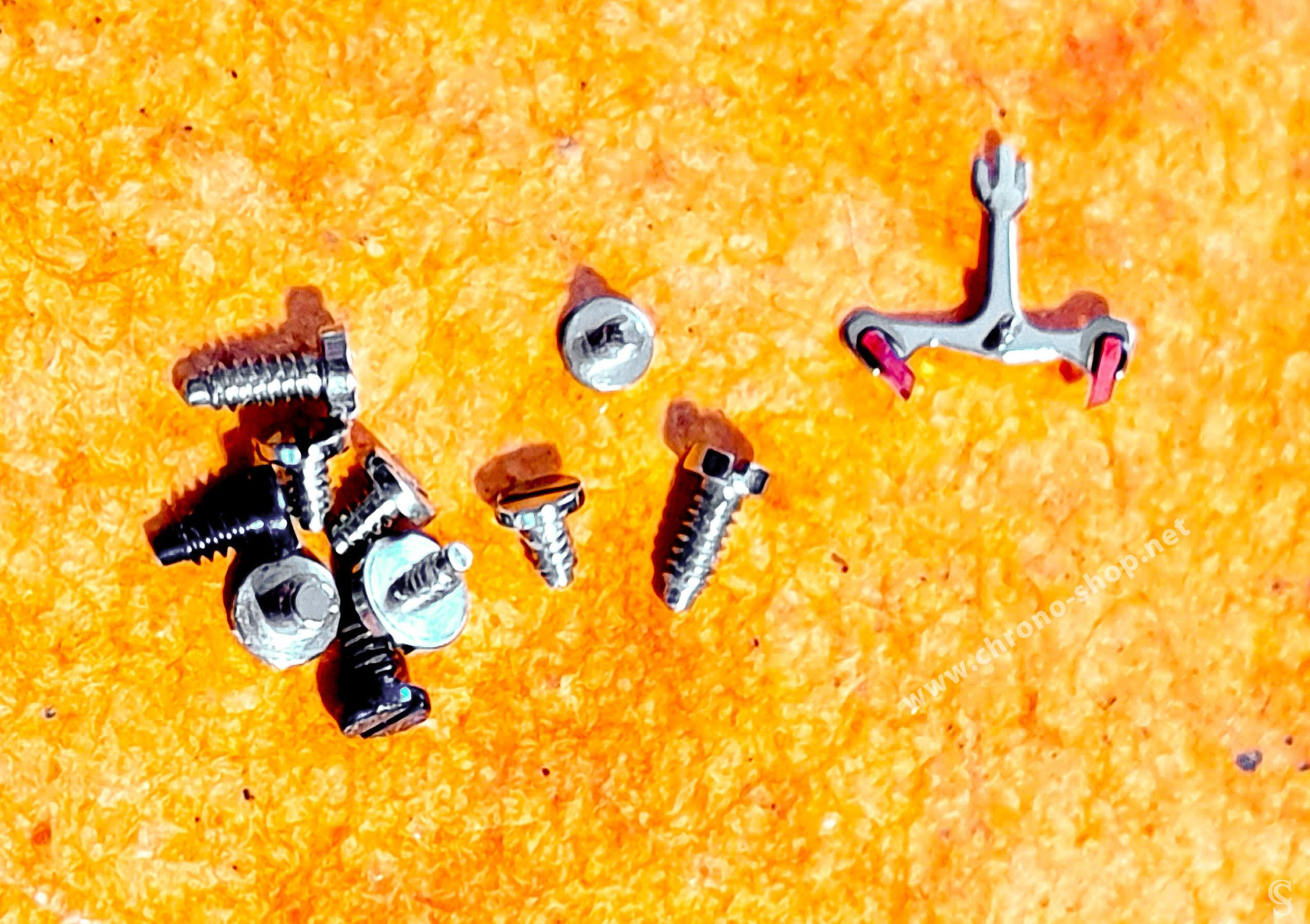 Rolex preowned Watch parts screws & anchor horology Cal auto 3185,3135 ...