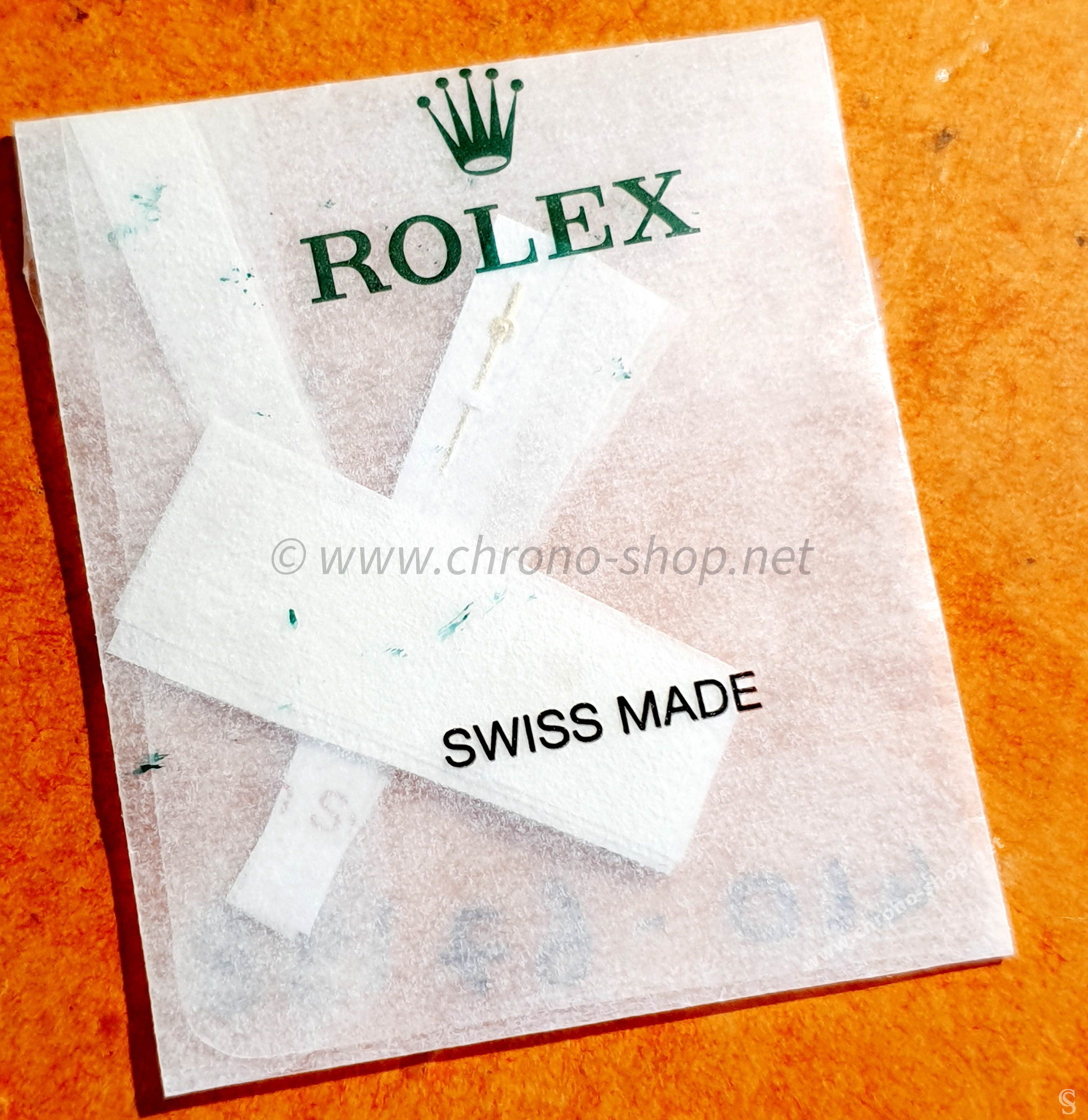 Rolex Oyster Perpetual Jeu Aiguilles Or blanc LUMINOVA montres 1500 ...