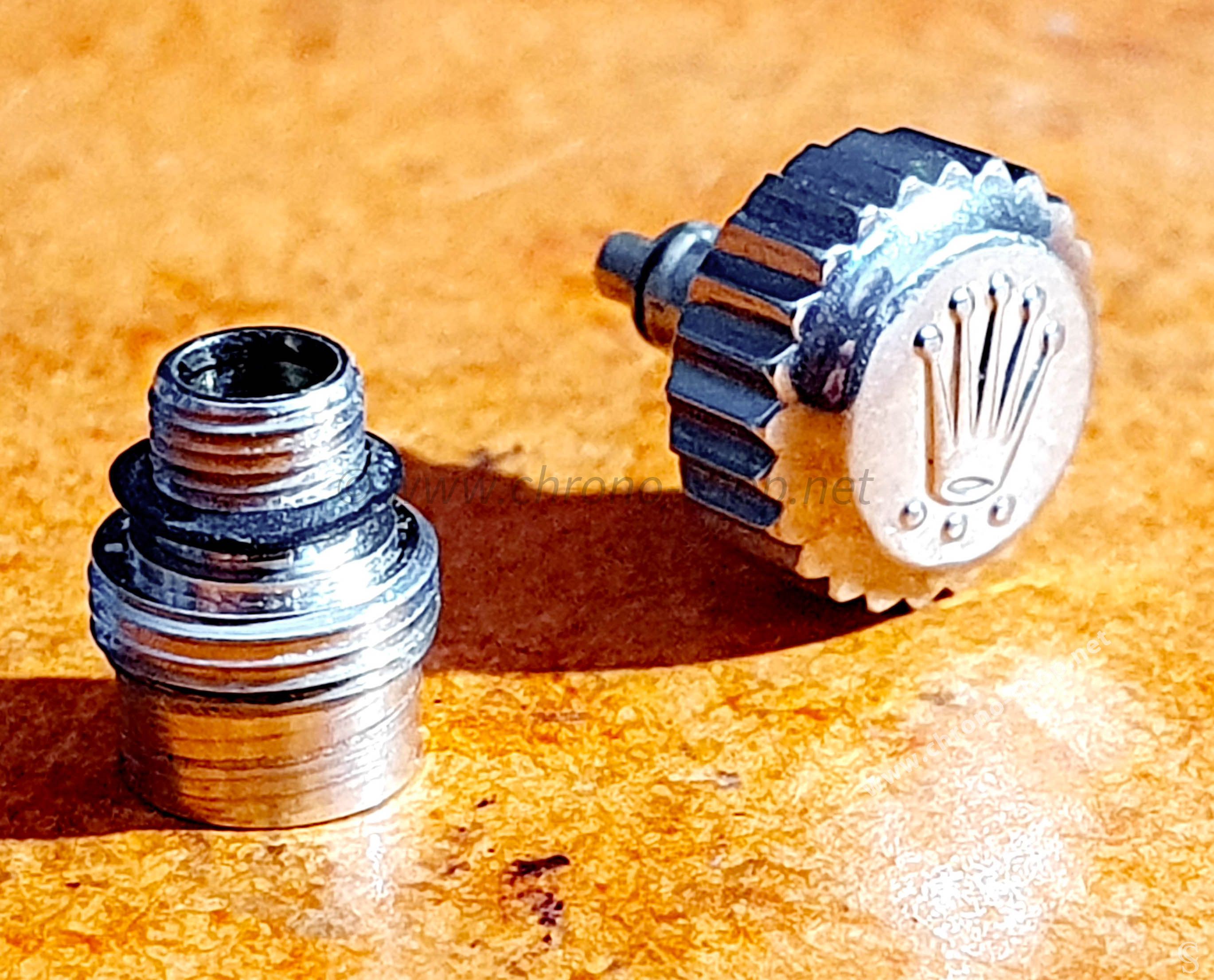 Rolex Vintage 702 Triplock 7mm Crown & Tube Submariner 5512, 5513, 1680 ...