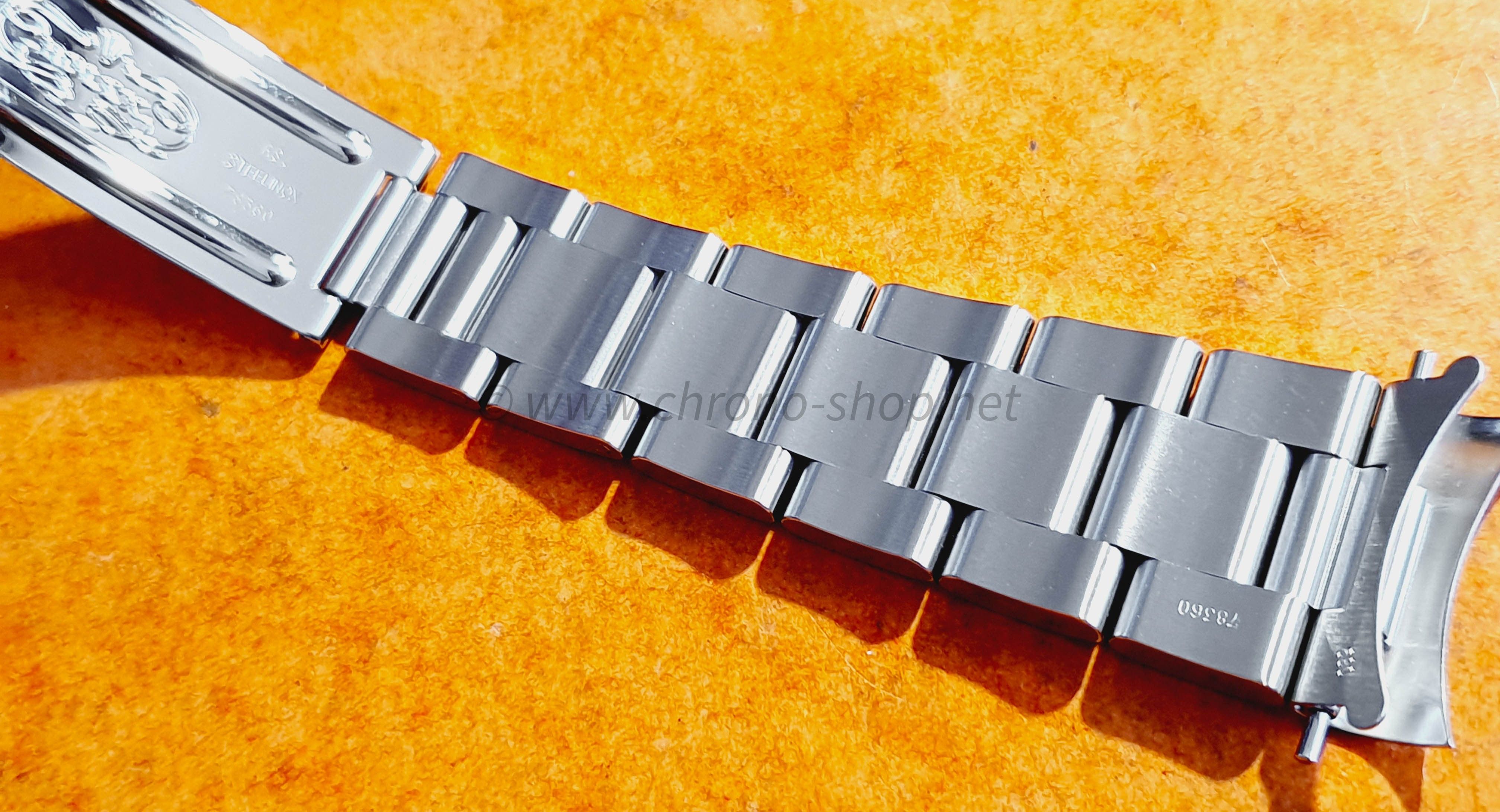 ROLEX NEW WATCH OYSTER BRACELET 78360 / 580, 20mm DATEJUST, GMT MASTER ...