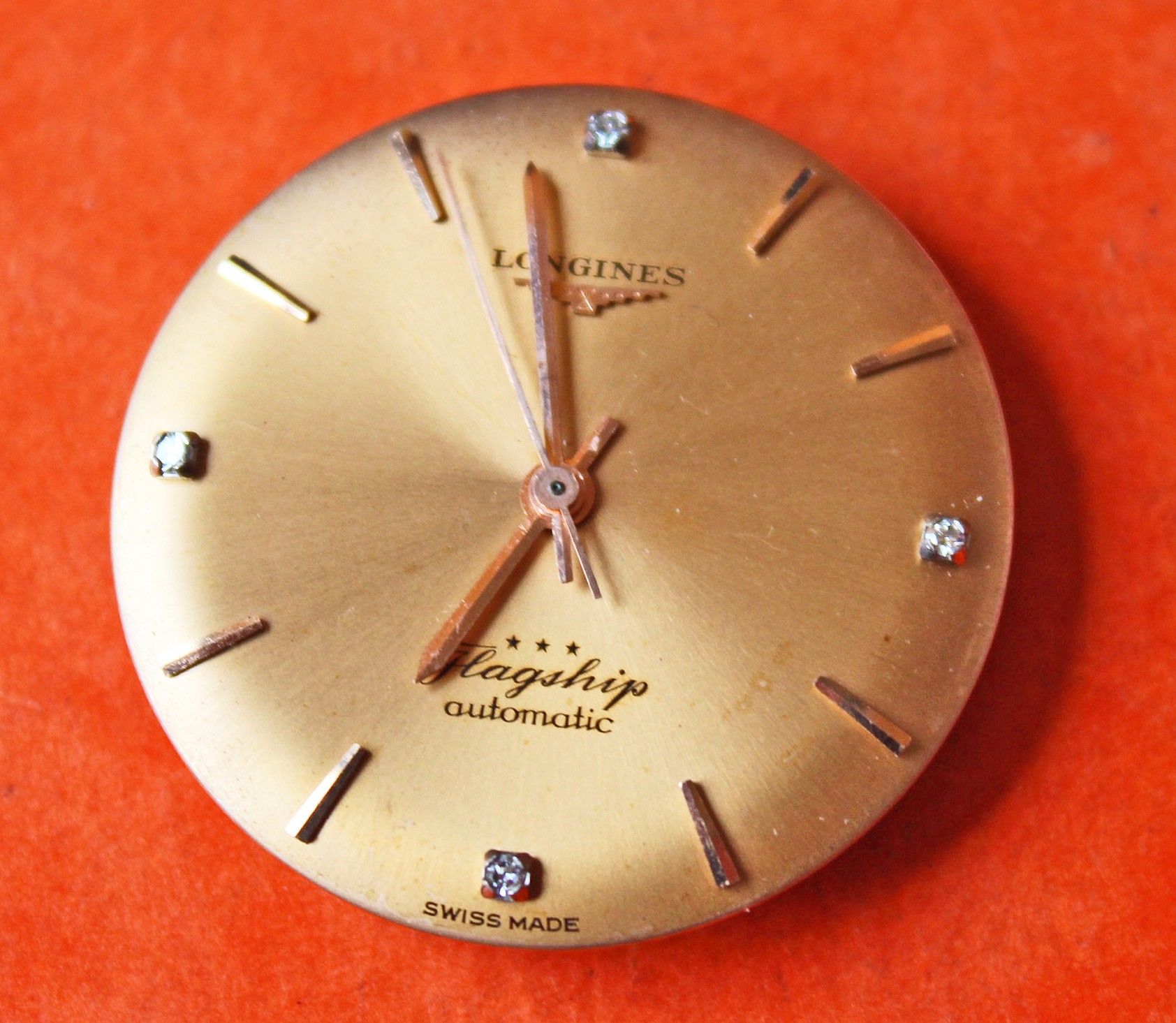 VINTAGE & AUTHENTIQUE CADRAN ET MOUVEMENT 340 MONTRES LONGINES FLAGSHIP ...