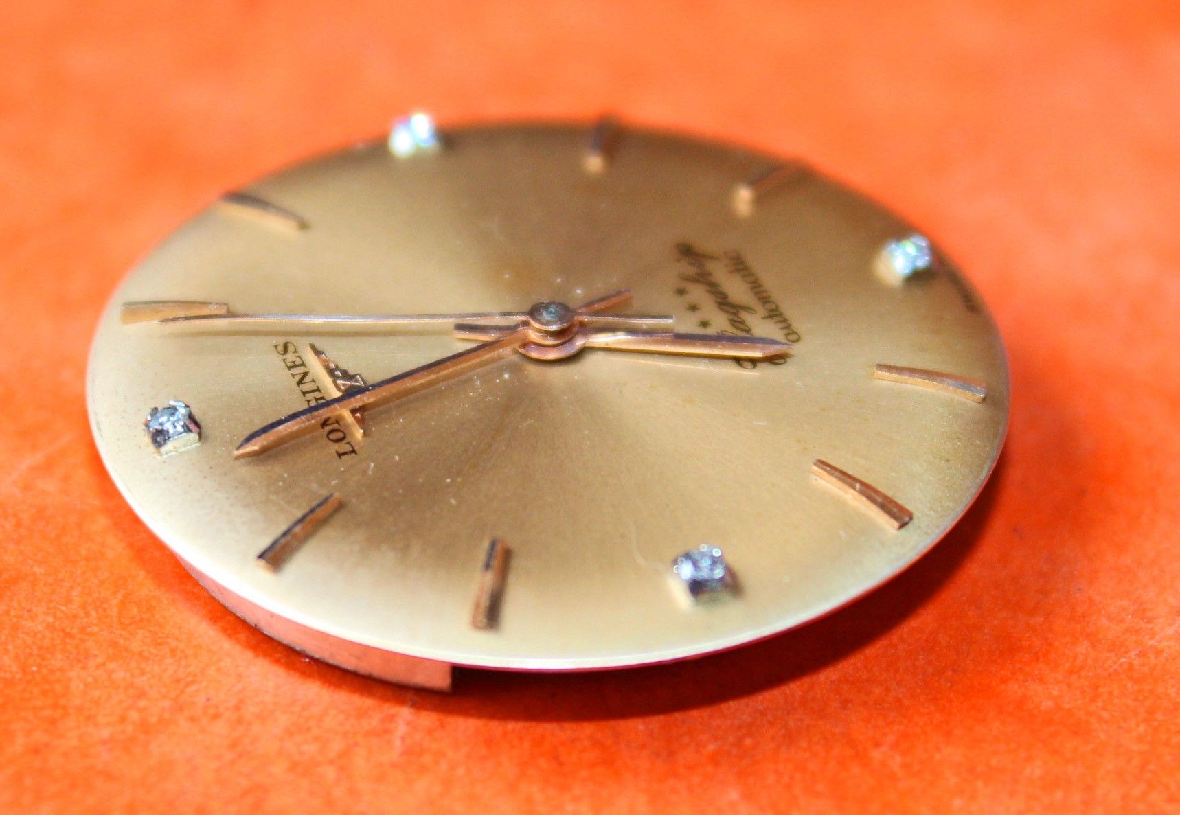 VINTAGE & AUTHENTIQUE CADRAN ET MOUVEMENT 340 MONTRES LONGINES FLAGSHIP ...