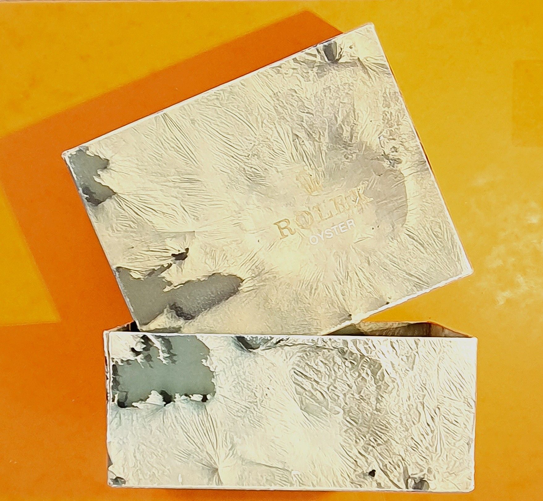 Rolex Collector outer box Moon Crater Watch Boxset Storage SUBMARINER ...