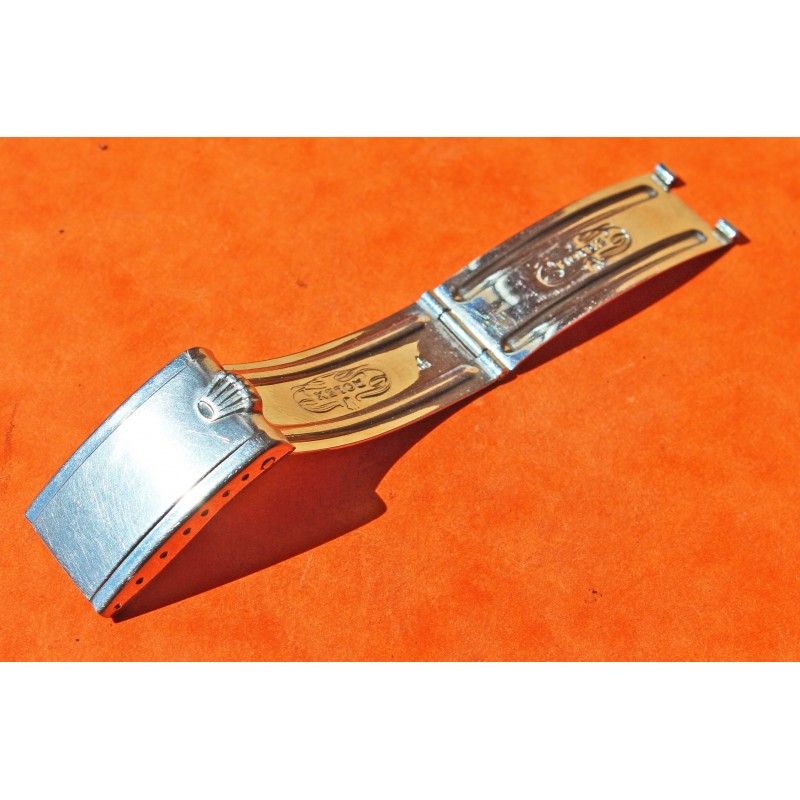 Rare 1968 Vintage Rolex "Big Crown" 6251H Clasp for Rivet folded links ...