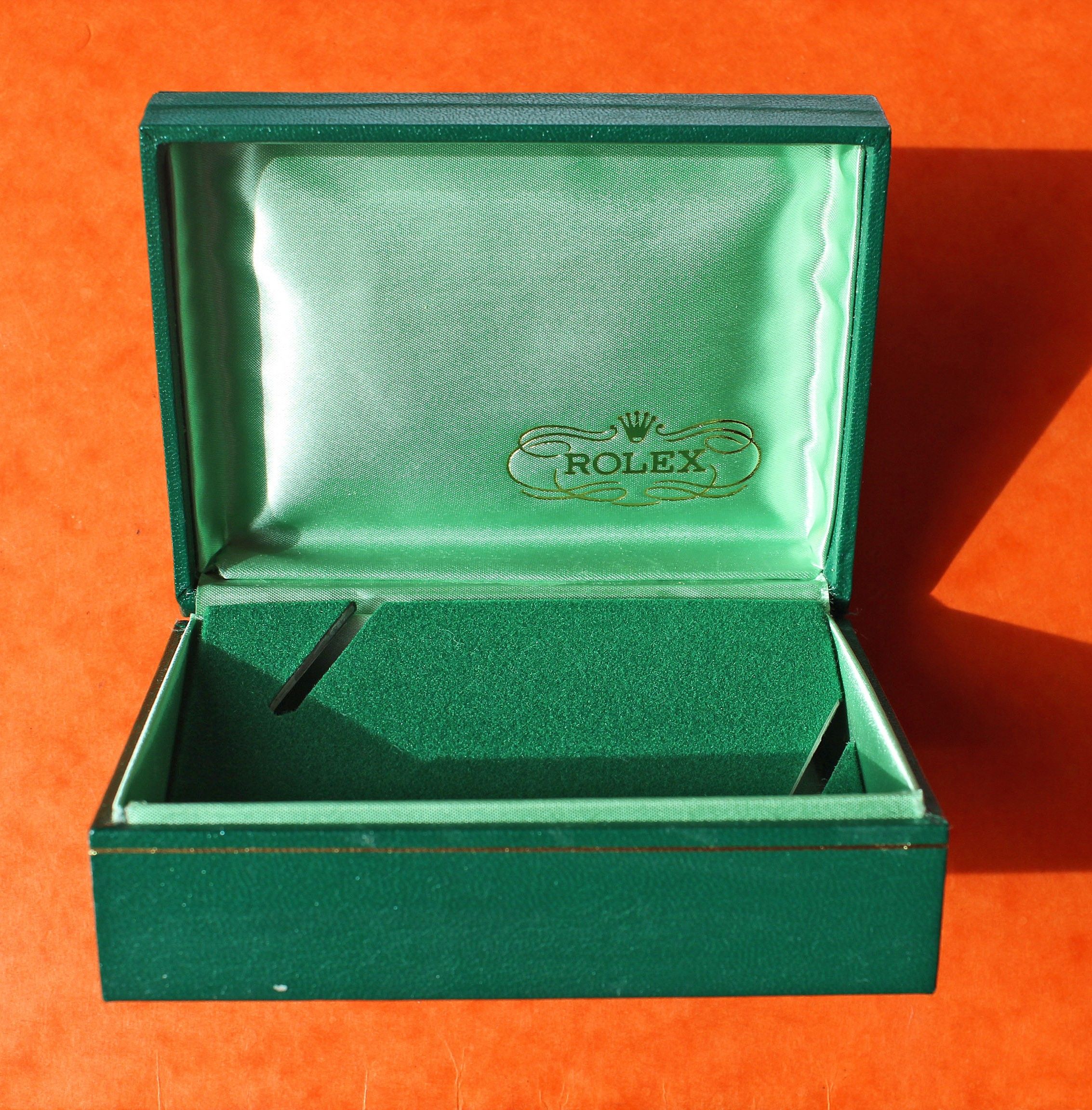 VINTAGE ROLEX Triangle Top Box COFFIN 50-60's Sub 5510, 6538, 6536 ...