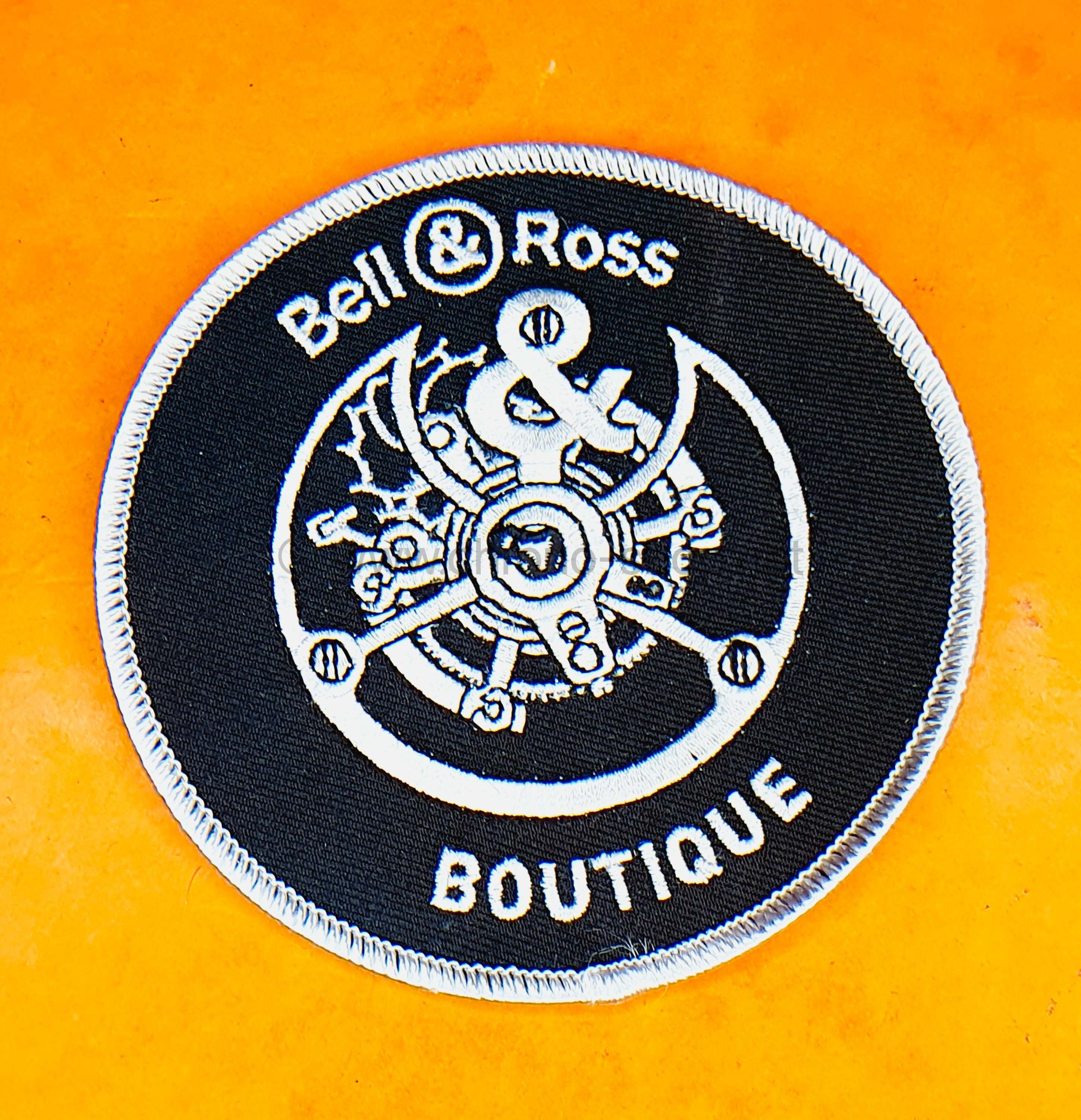 BELL & ROSS RARE LOGO PATCH ÉCUSSON TISSU BRODE VÊTEMENT ORIGINAL ...