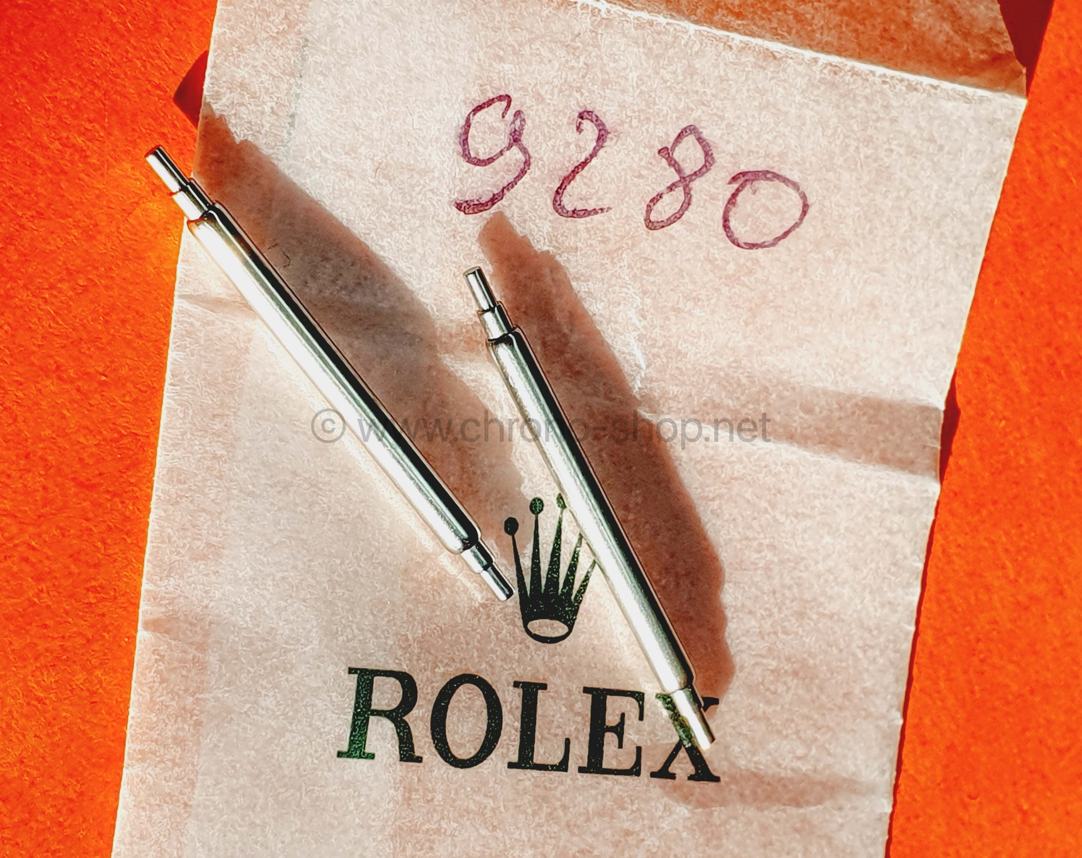 Rolex Original Spring Bars 19mm lugs parts Ref 23-9290 Oyster Bracelet ...