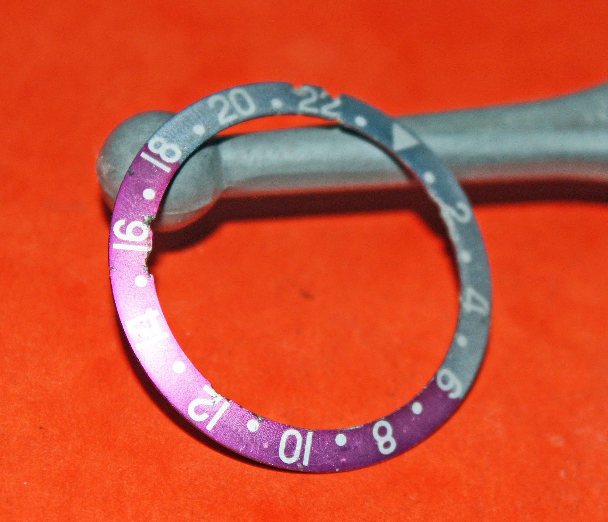 VINTAGE ROLEX INSERT GMT MASTER 1675, 6542