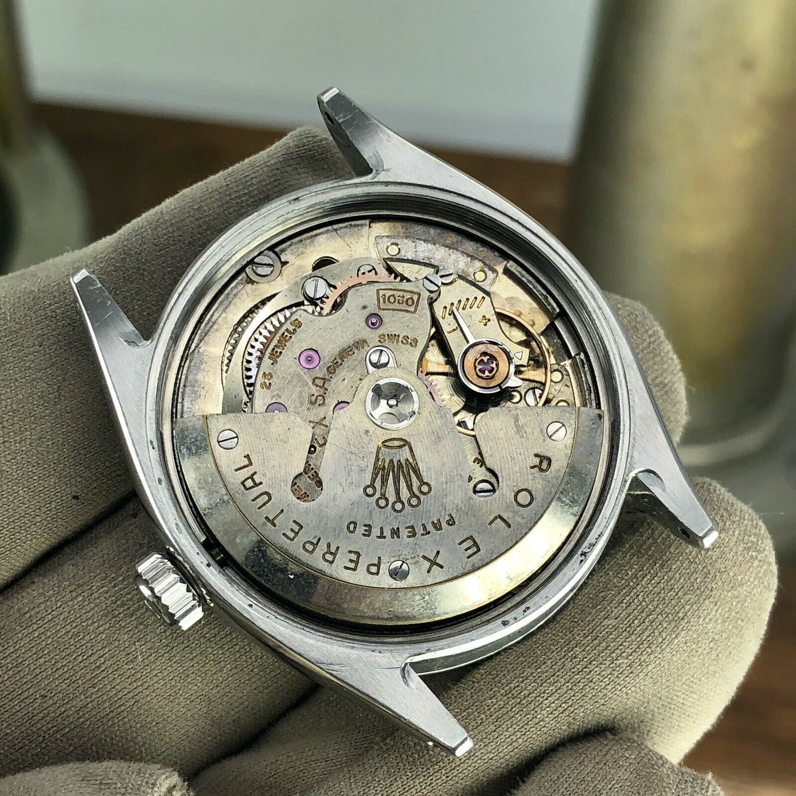 Rolex Vintage Watch 50's Butterfly Rotor Cal.1030,1065,1066 movement ...