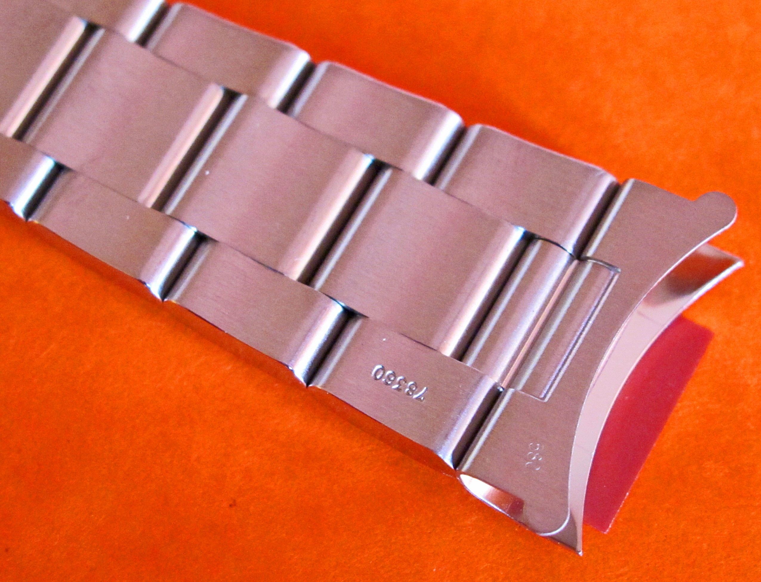 ROLEX BRACELET MONTRES OYSTER ACIER ref 78360 20mm GMT 1675, 16750 ...