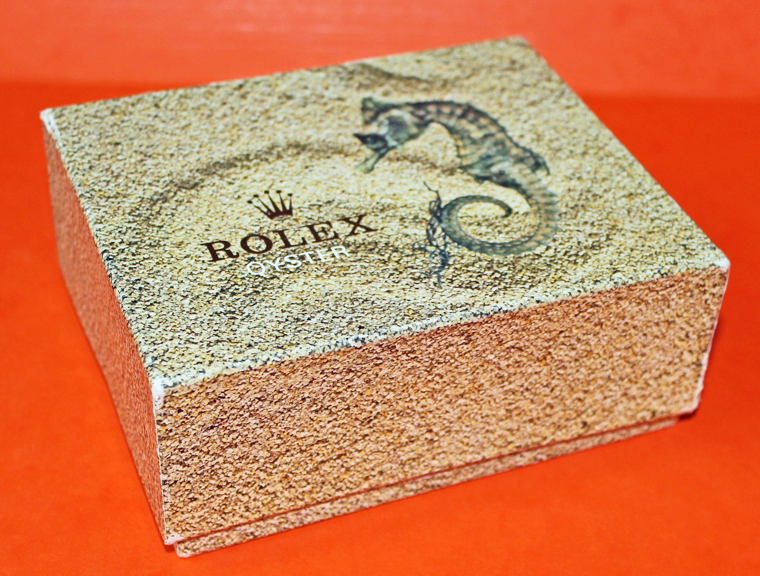 Rare AMAZING Vintage 70's Rolex Seahorse Slash Box & case 5513, 1680 ...