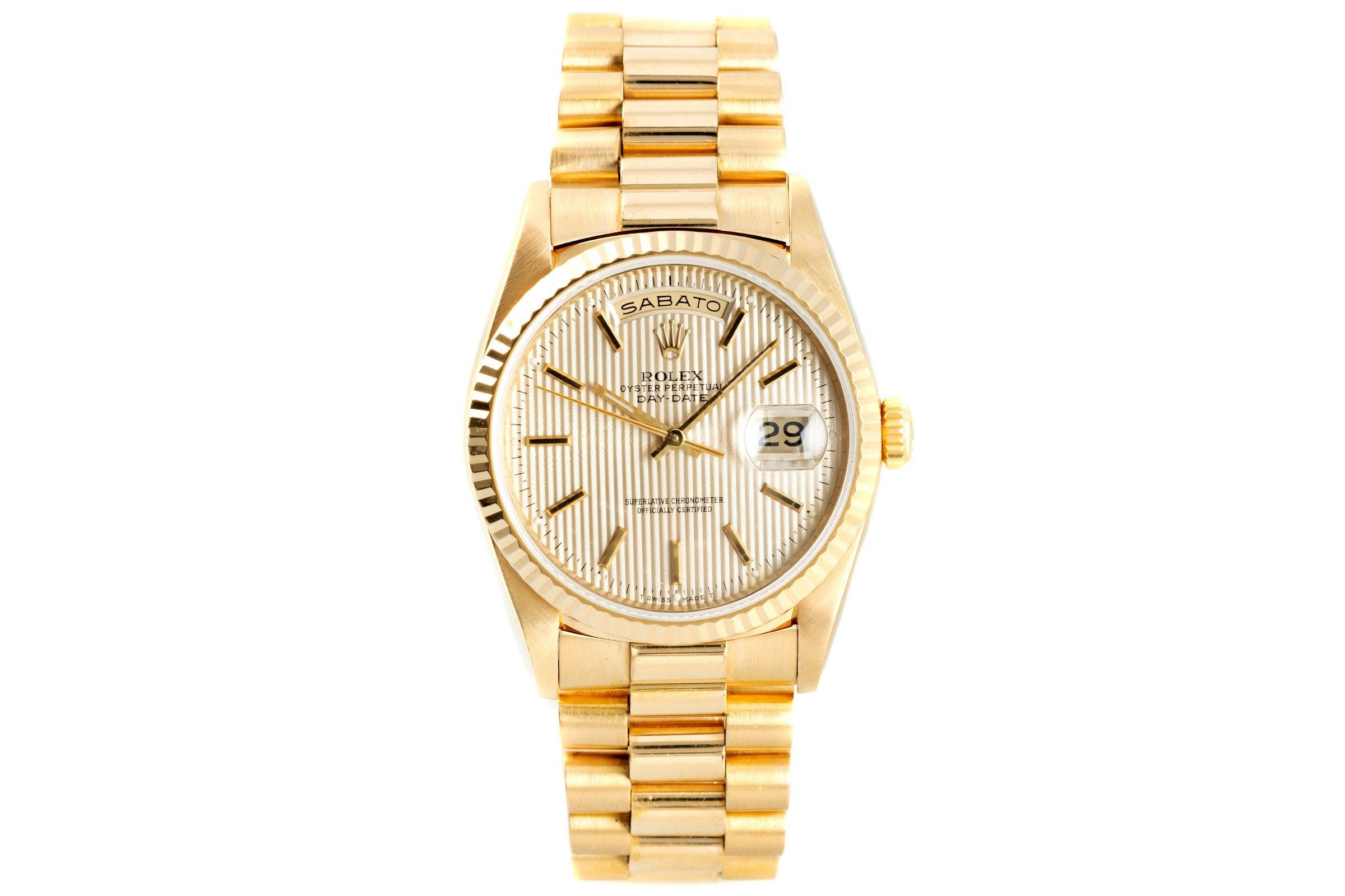 Rolex Genuine DayDate President 3155 130, Ref 130, Winding Bridge for ...