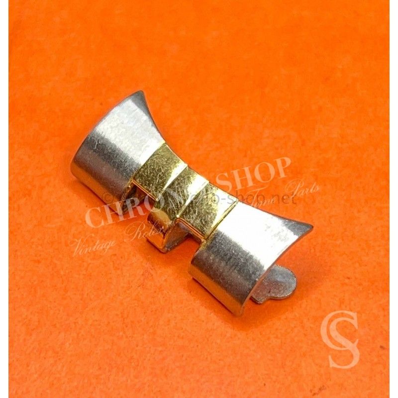 GENERIC 455B ENDLINK ROLEX TYPE SOLID YELLOW GOLD PLATED 20MM HEAVY ...