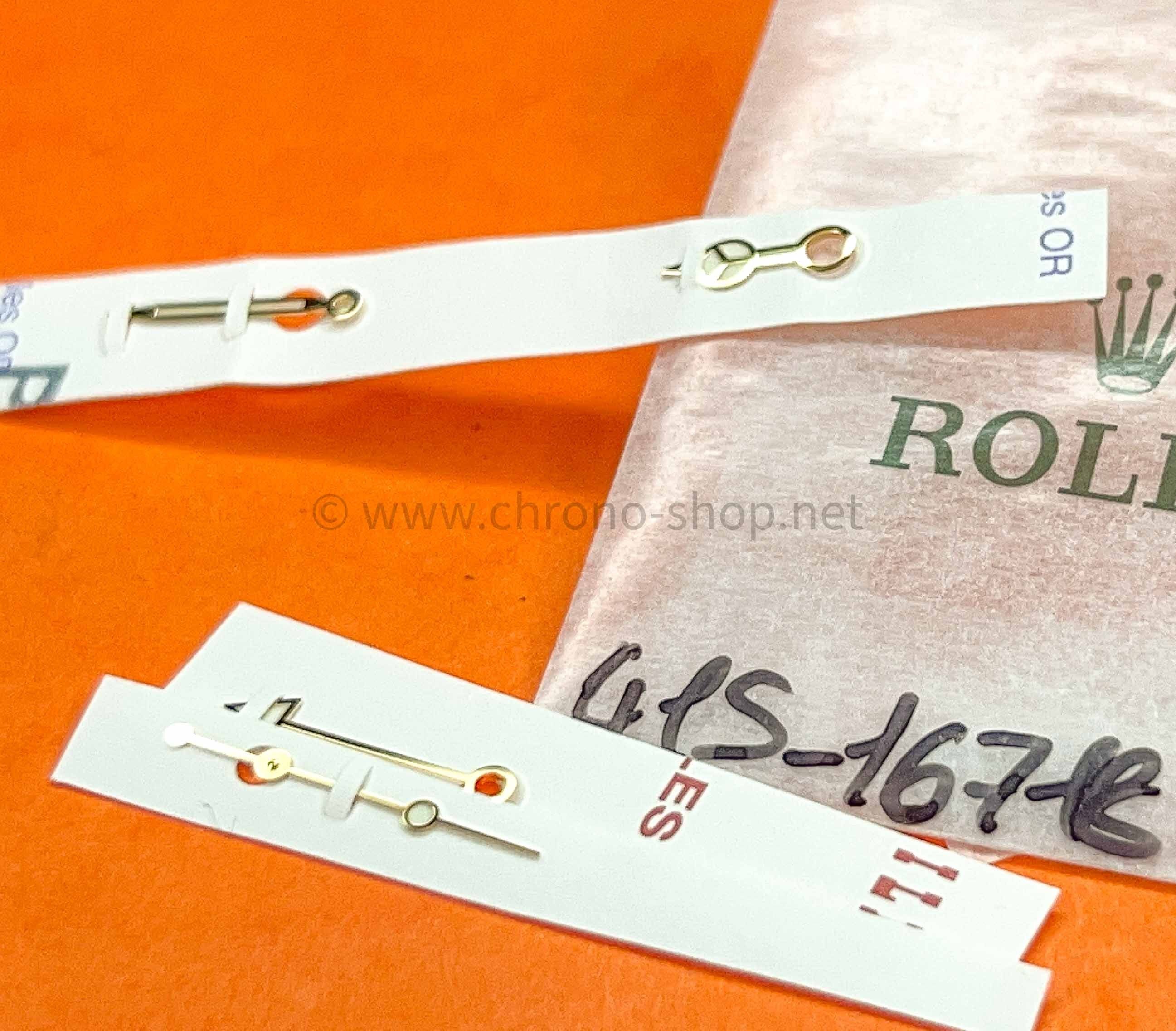 Rolex Watch Part Accessories Luminova GMT Yellow gold 24H Handset Arrow ...