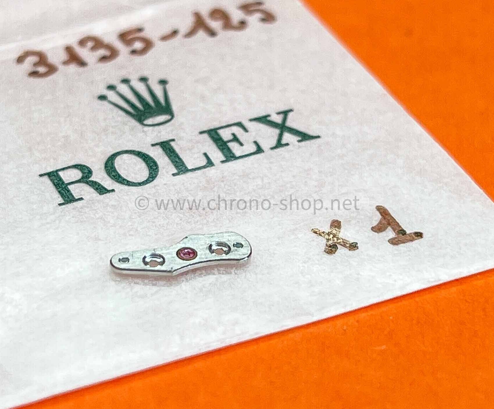 Rolex watch spares horology 3135-125 Minute pinion bridge Movement ...