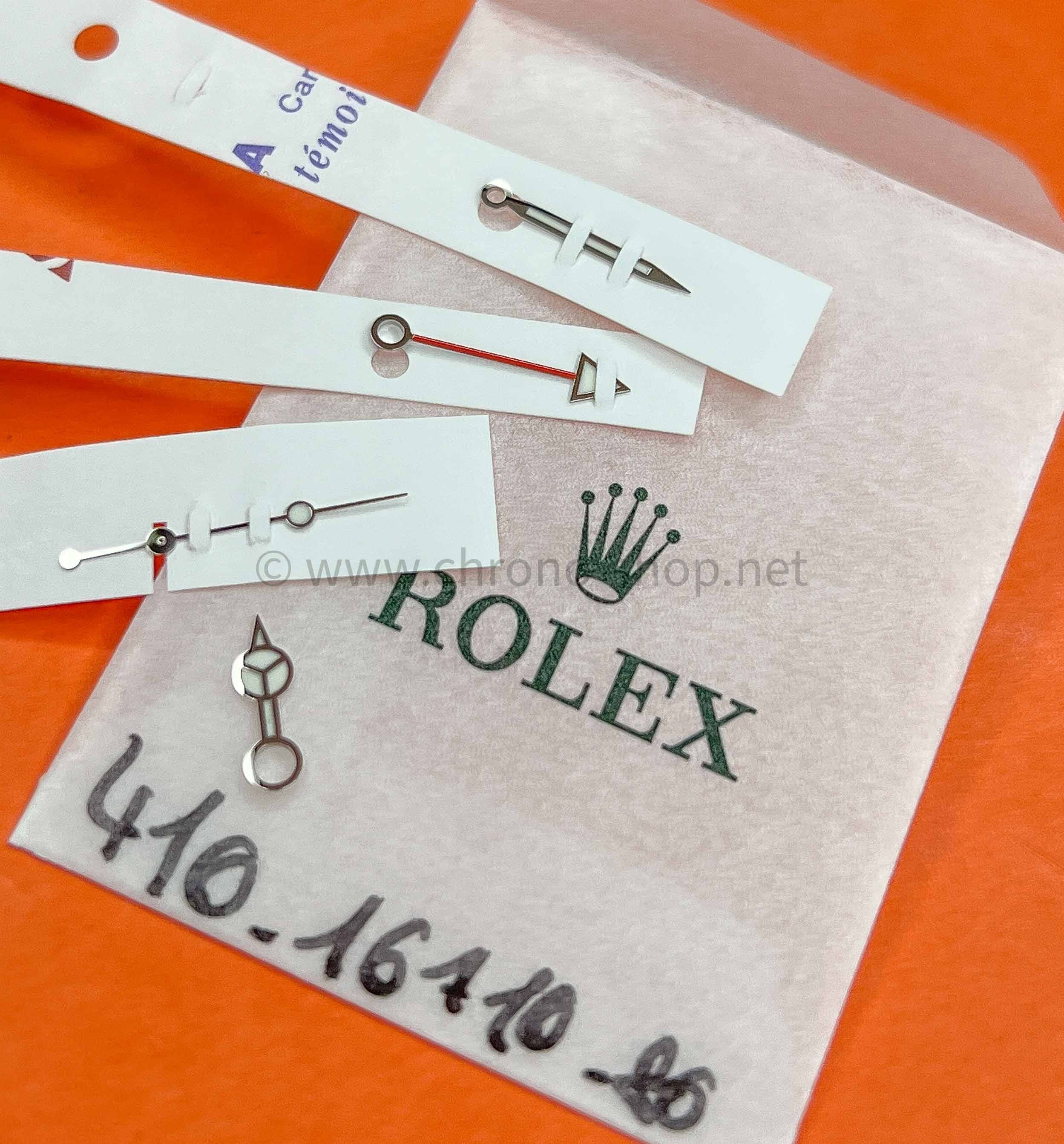 Rolex New Genuine GMT-Master ll Set 18ct Gold White Hands 410-16700 ...