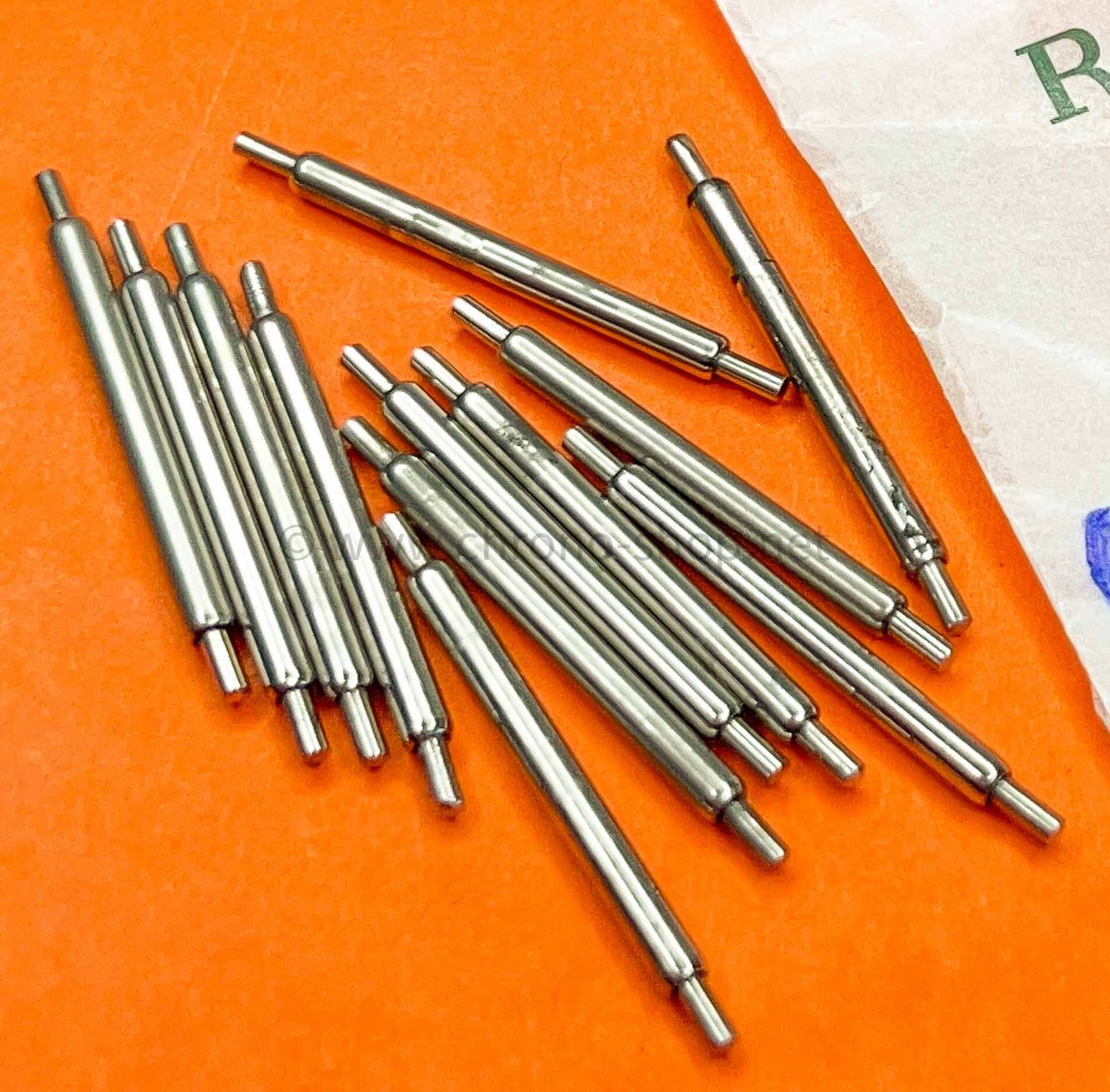 Rolex Original Watch spares Lot 12 x Ssteel strong Spring Bars 20mm ...