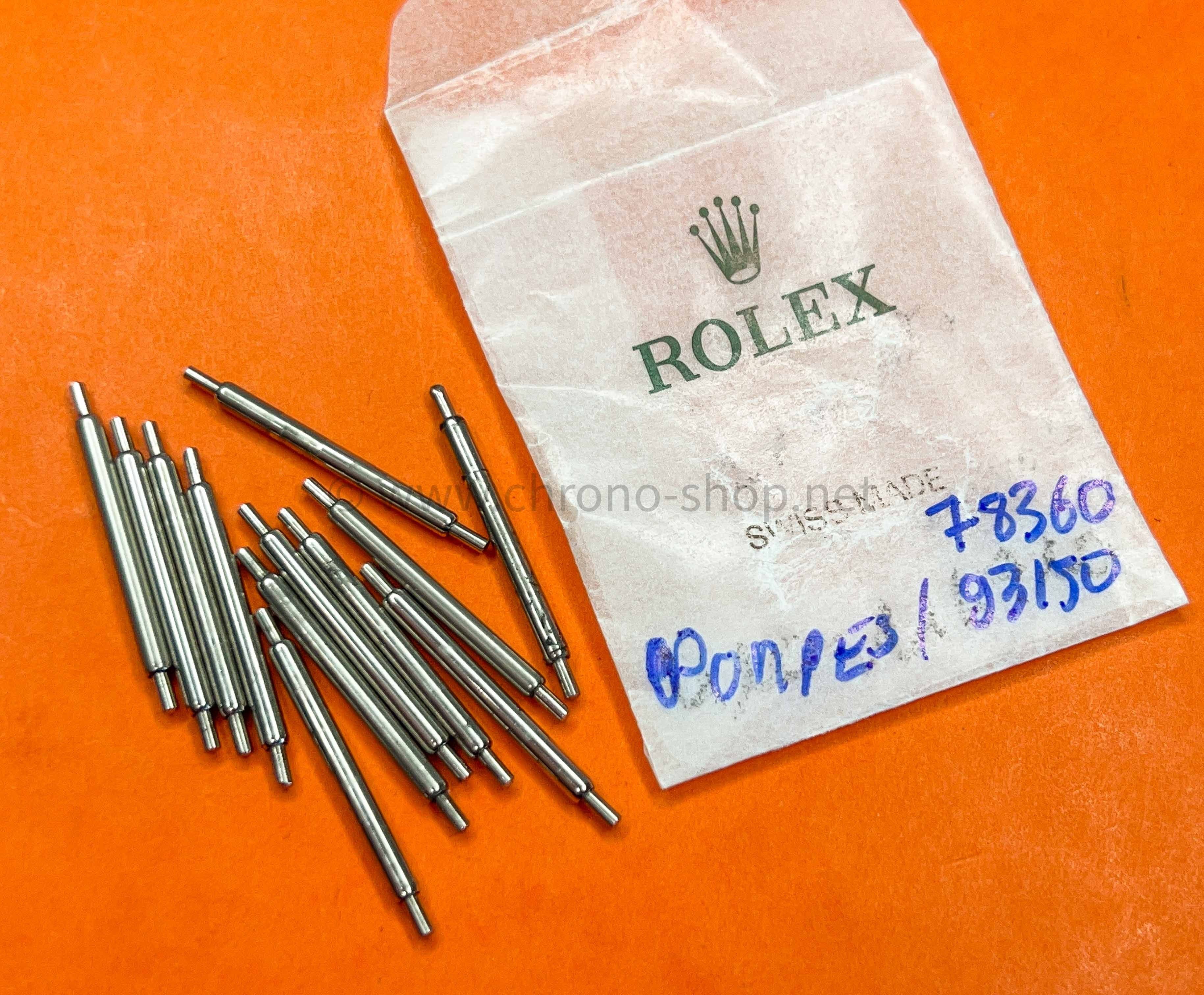 Rolex Original Watch spares Lot 12 x Ssteel strong Spring Bars 20mm ...