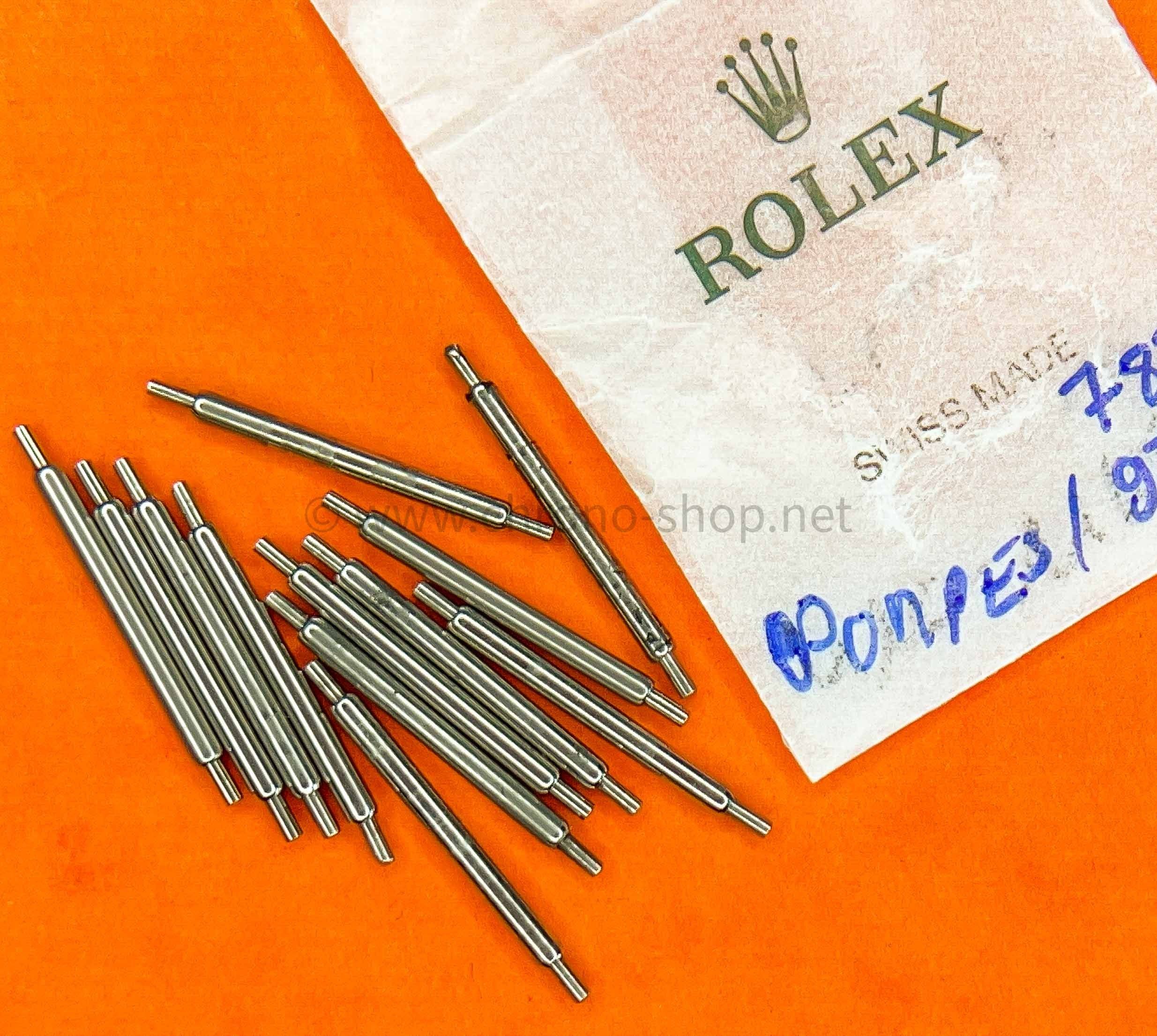 Rolex Original Watch spares Lot 12 x Ssteel strong Spring Bars 20mm ...