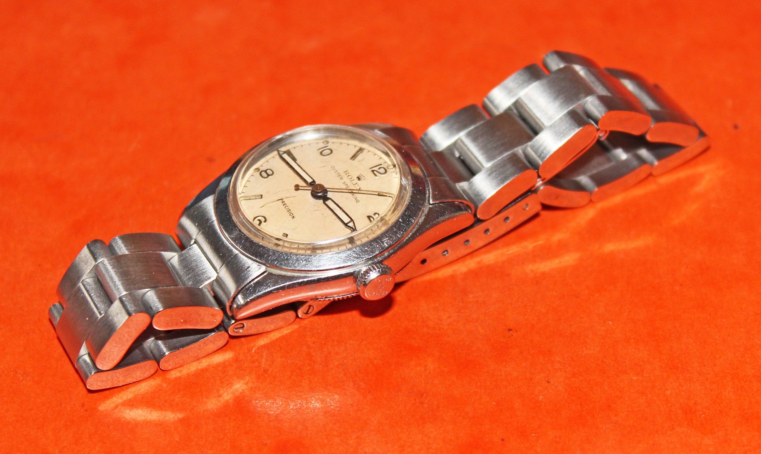 1958 ROLEX OYSTER SPEEDKING PRECISION 17 RUBIS SUPERBALANCE 2 ...