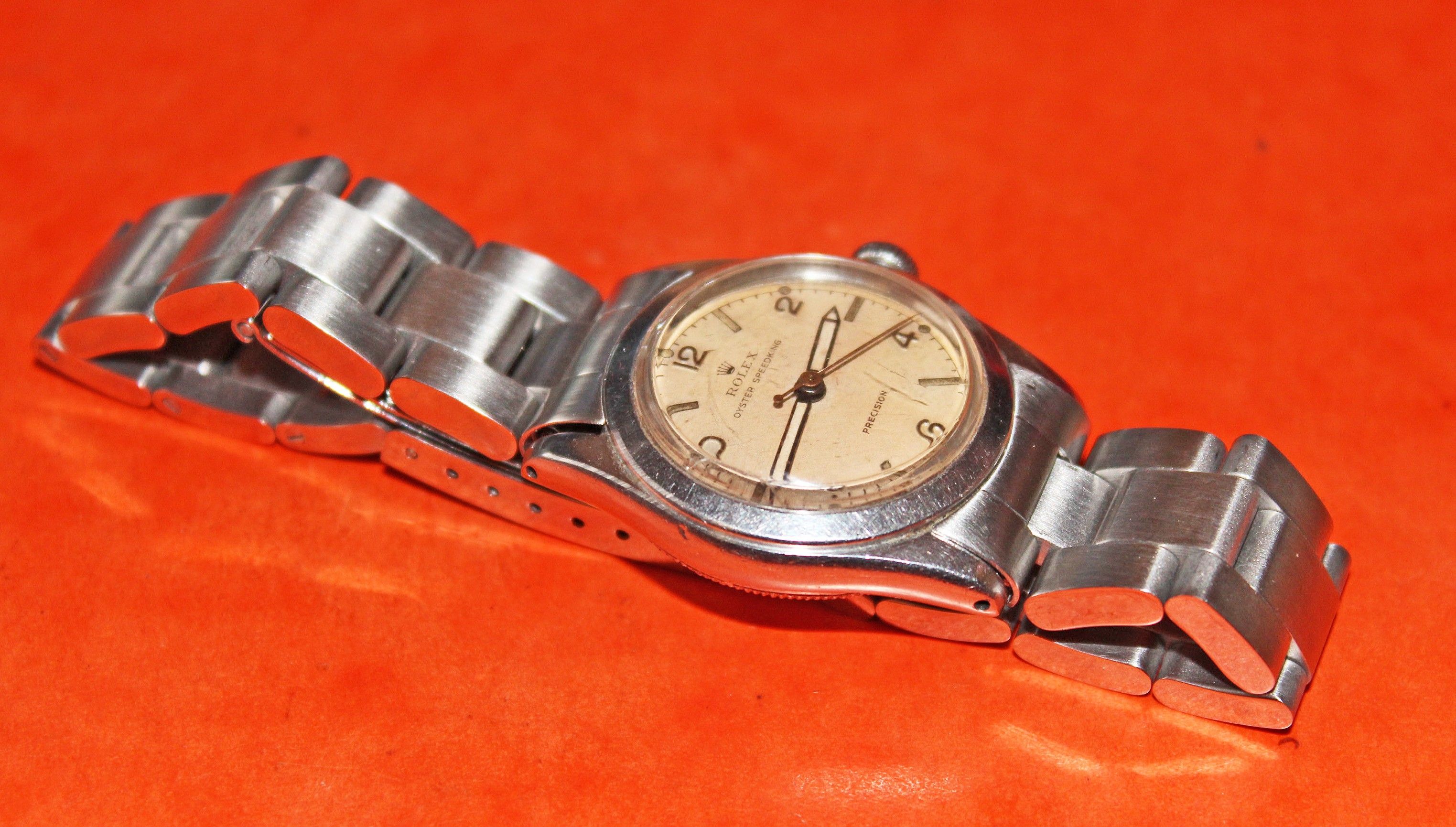 1958 ROLEX OYSTER SPEEDKING PRECISION 17 RUBIS SUPERBALANCE 2 ...