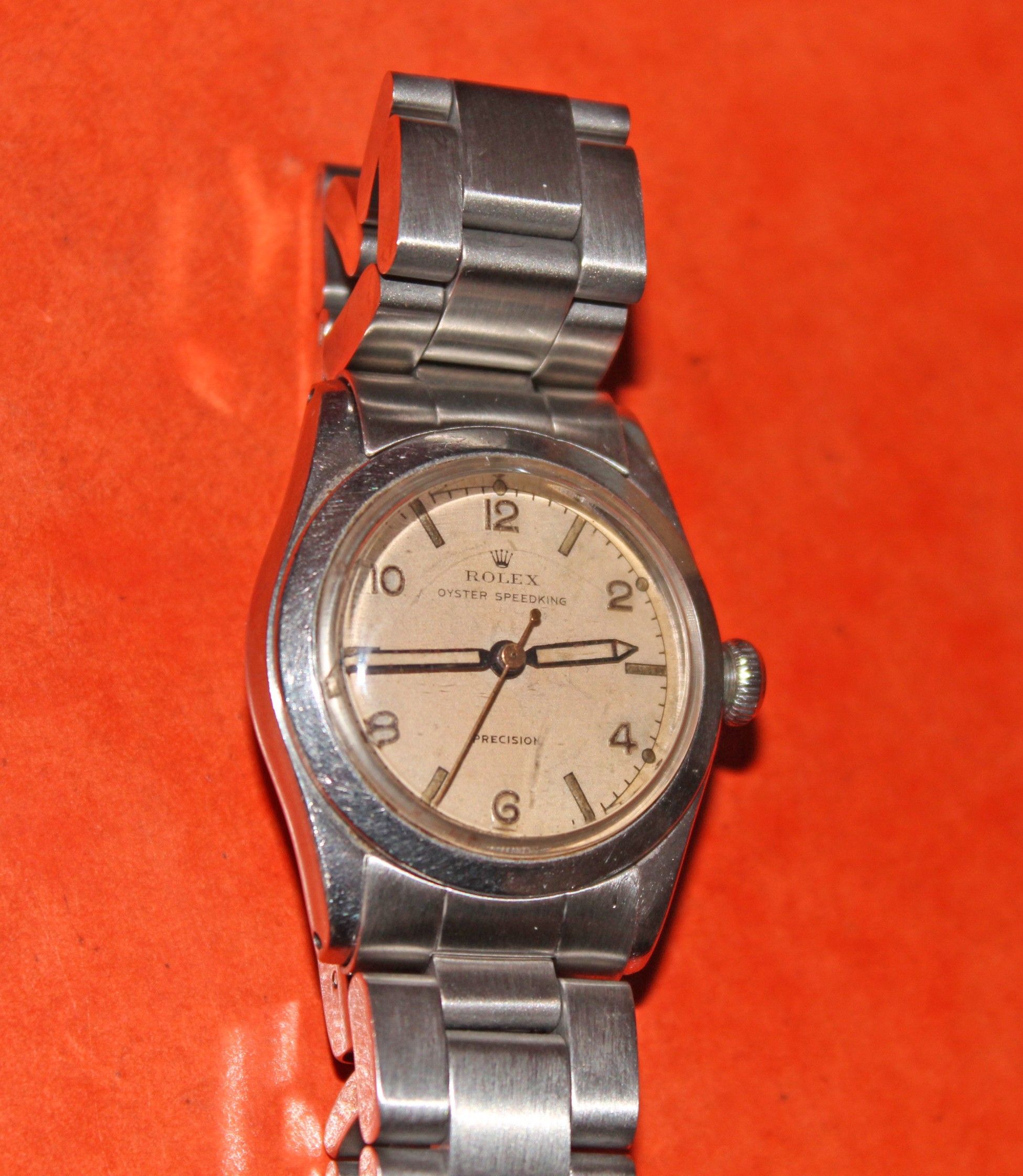 1958 ROLEX OYSTER SPEEDKING PRECISION 17 RUBIS SUPERBALANCE 2 ...