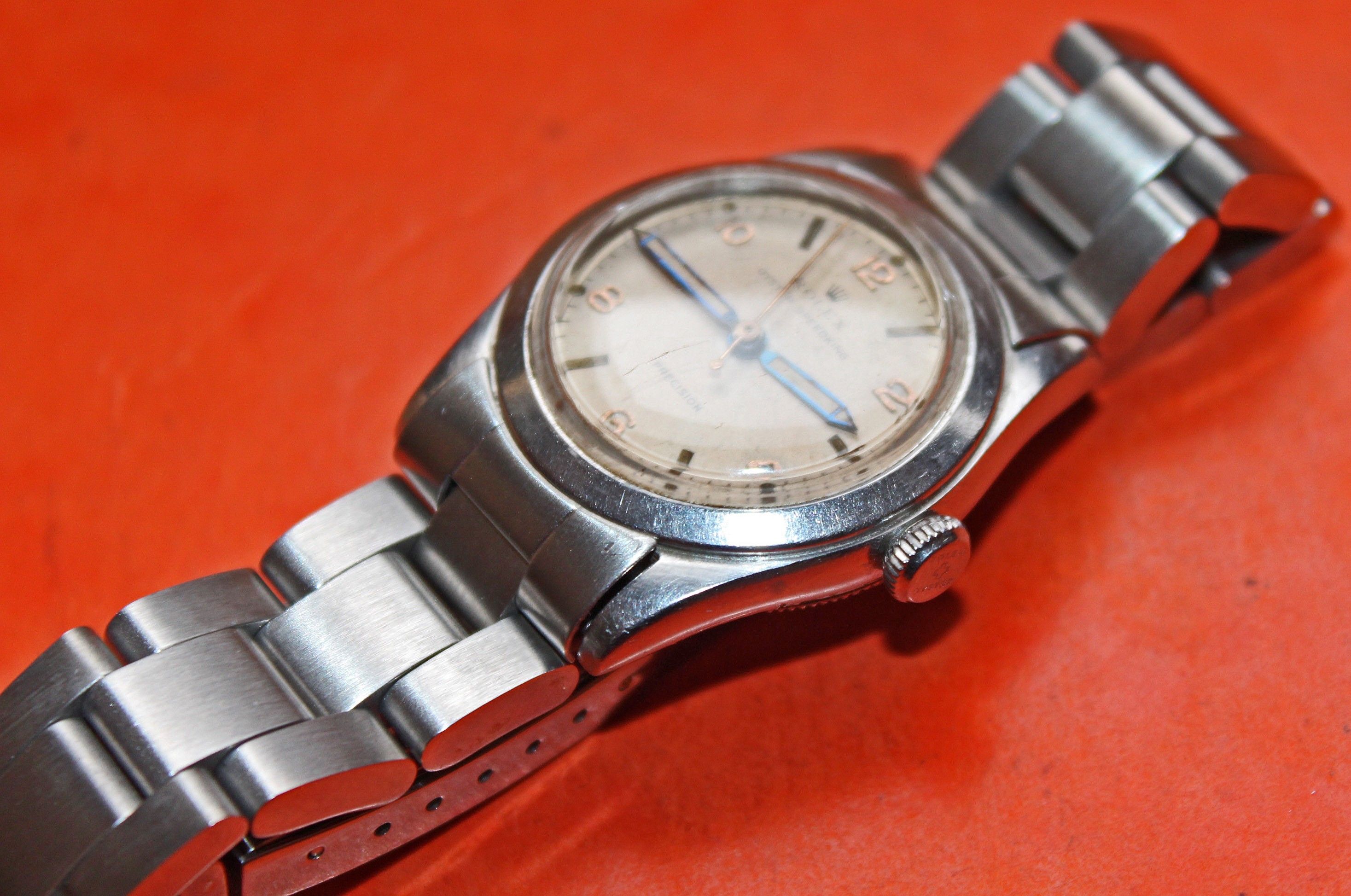 1958 ROLEX OYSTER SPEEDKING PRECISION 17 RUBIS SUPERBALANCE 2 ...