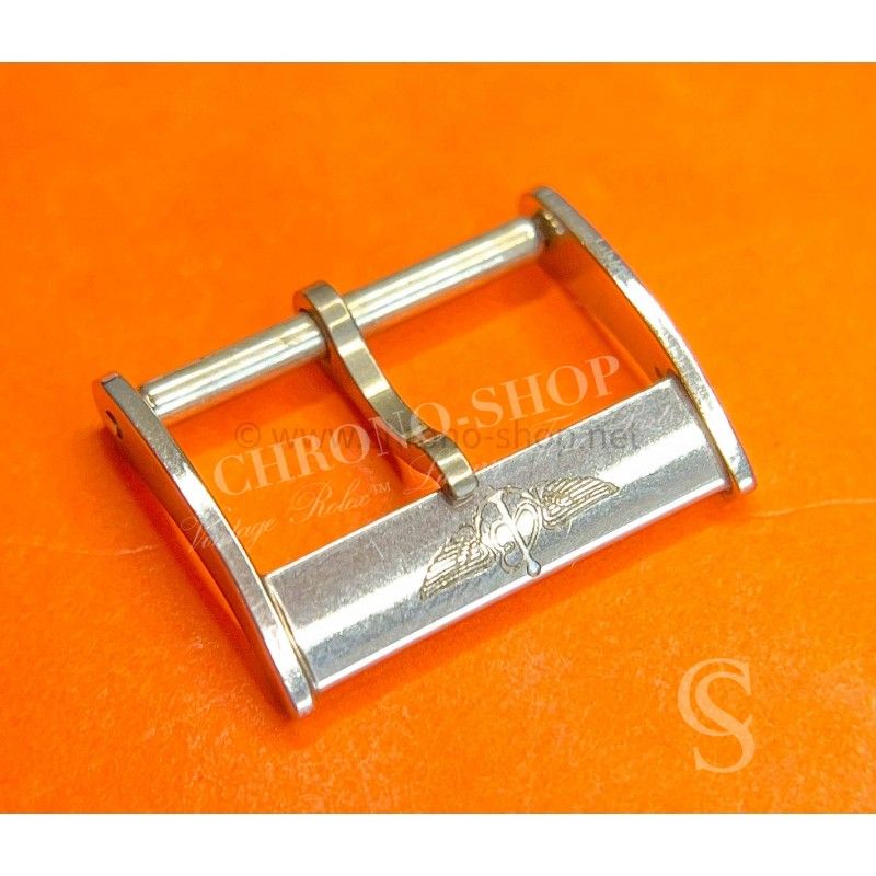 BREITLING VINTAGE 70/80's BOUCLE ARDILLON 18mm 18/16mm ACIER POUR ...