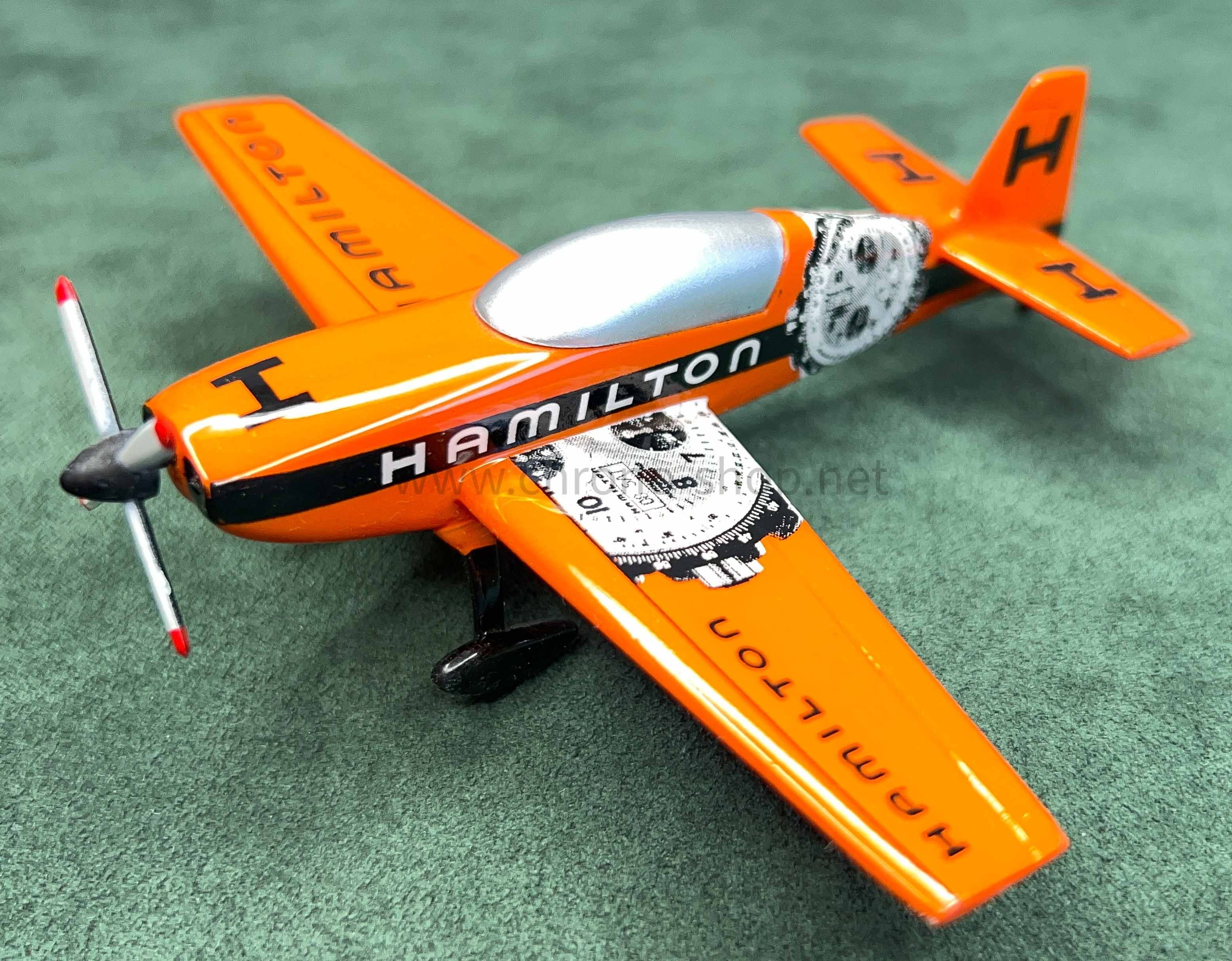Hamilton Petit avion orange collection maquette résine de montres Khaki ...