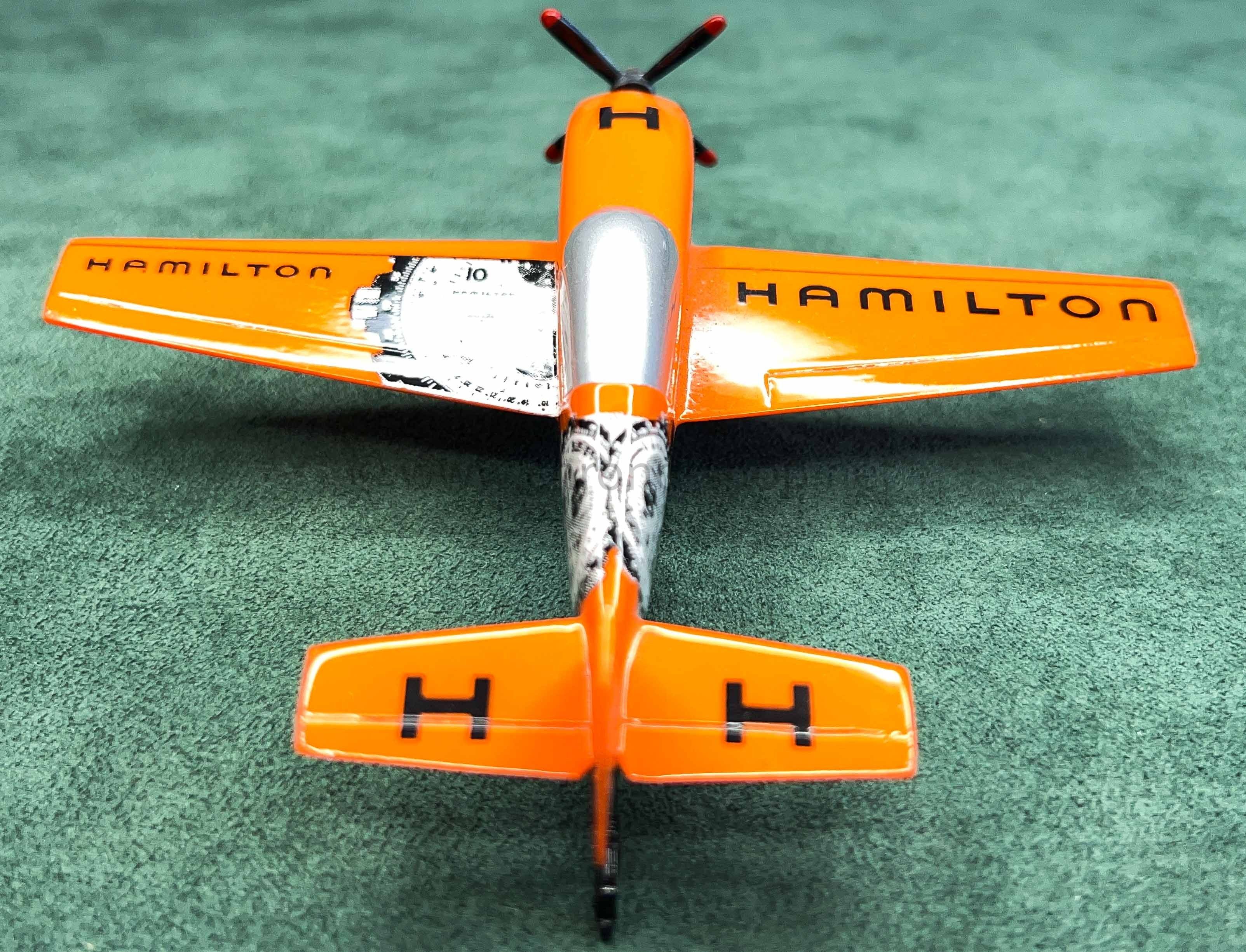 Hamilton Petit avion orange collection maquette résine de montres Khaki ...